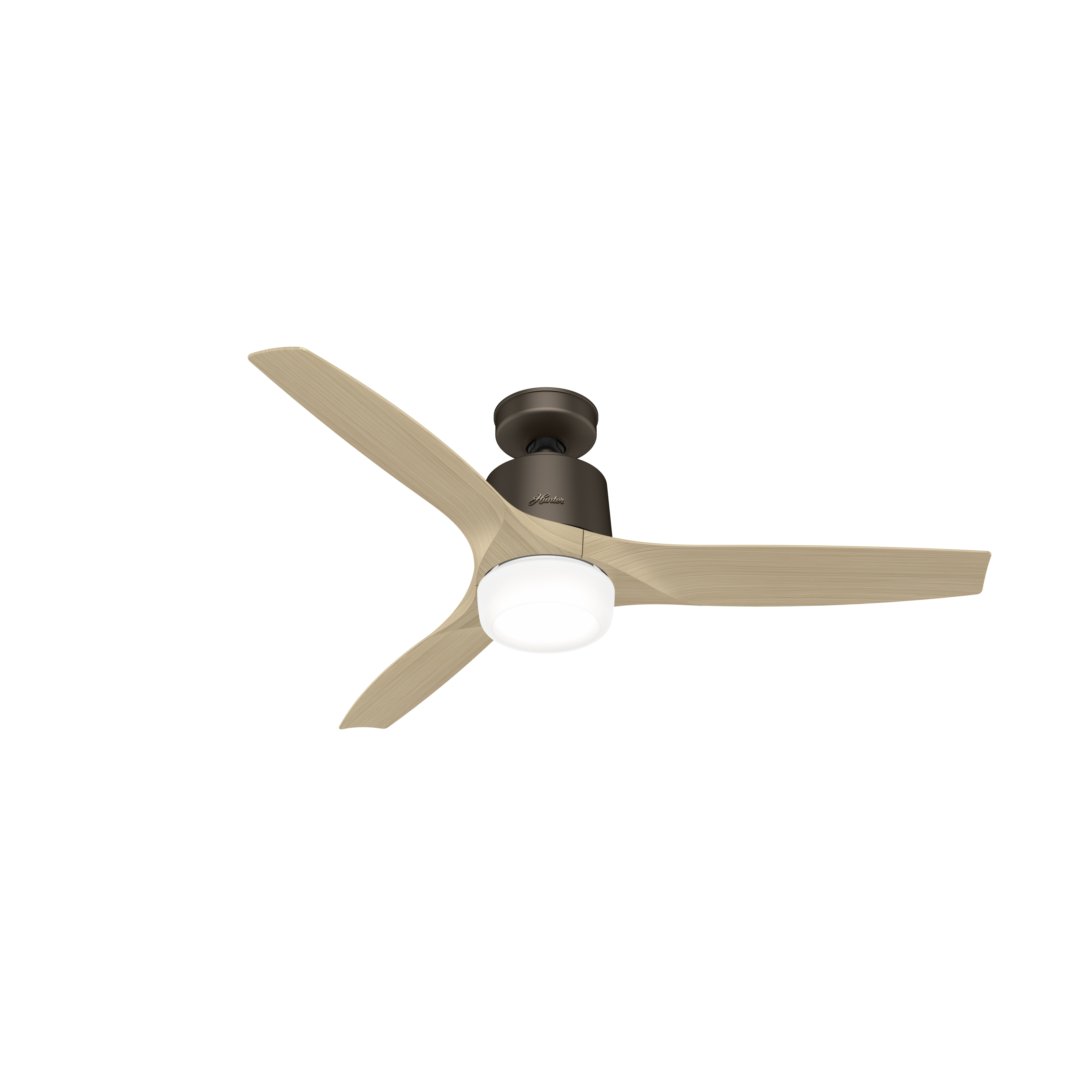 Hunter Fan 51389 Neuron 52 inch Metallic Chocolate with Brushed Alder ...