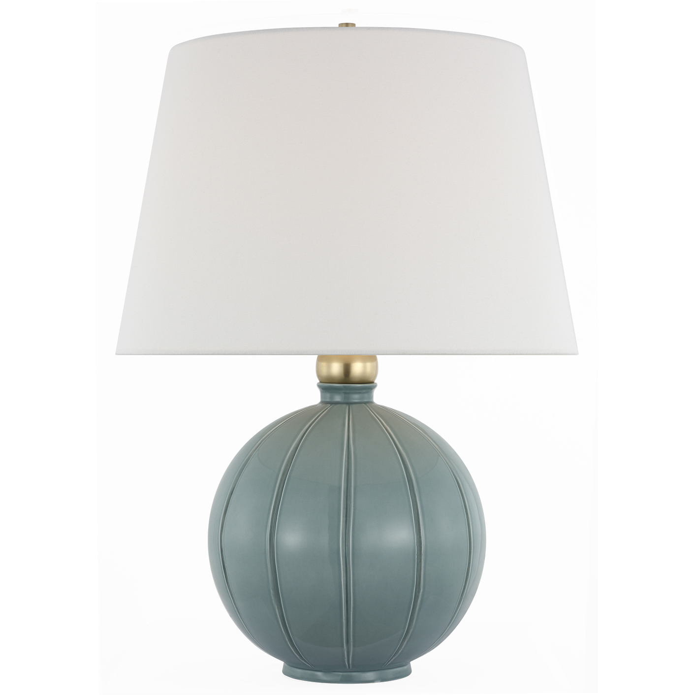 Thomas O'Brien Ponteil 26 inch 15 watt Crackled Robin Table Lamp ...