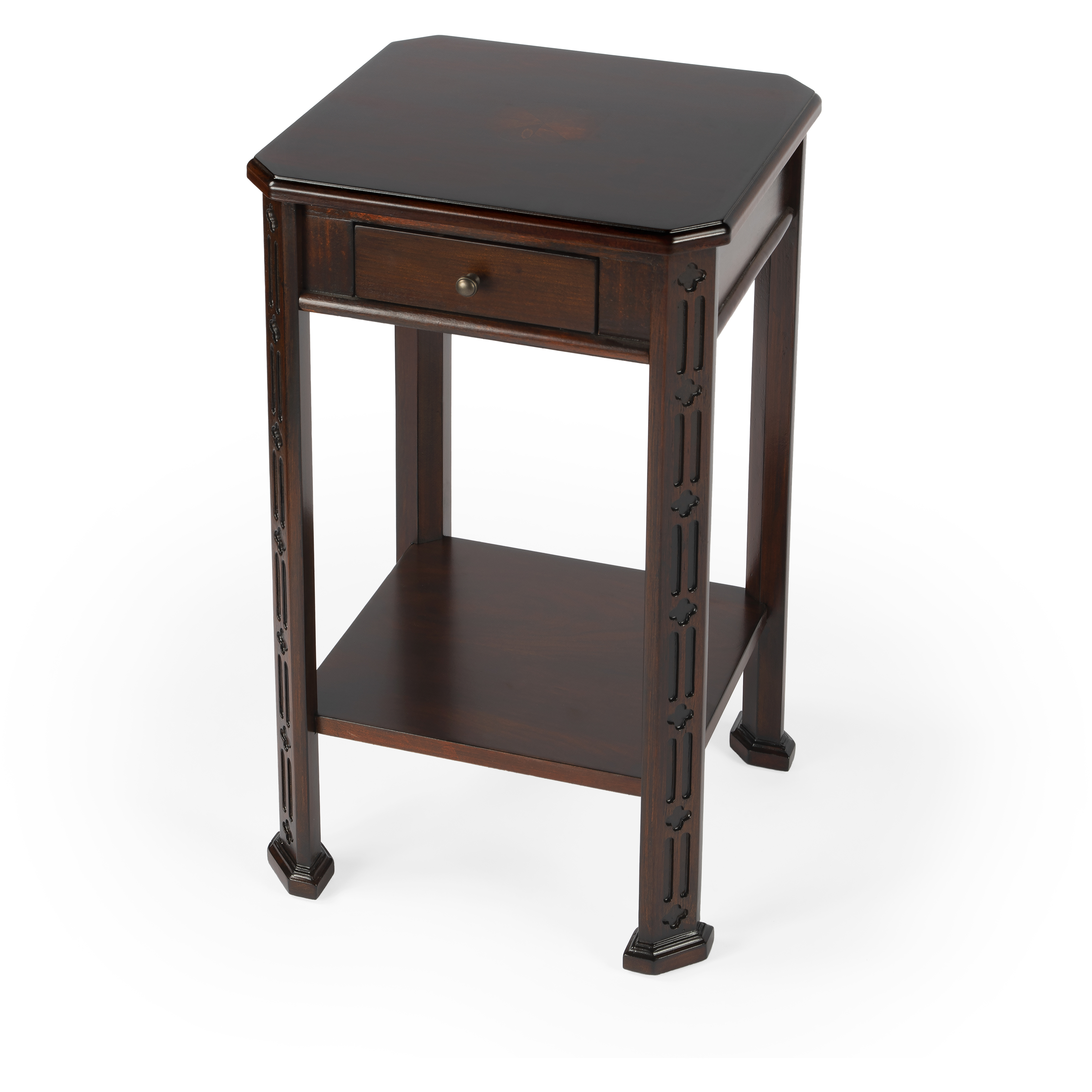 Moyer 27 X 15 inch Plantation accent Table