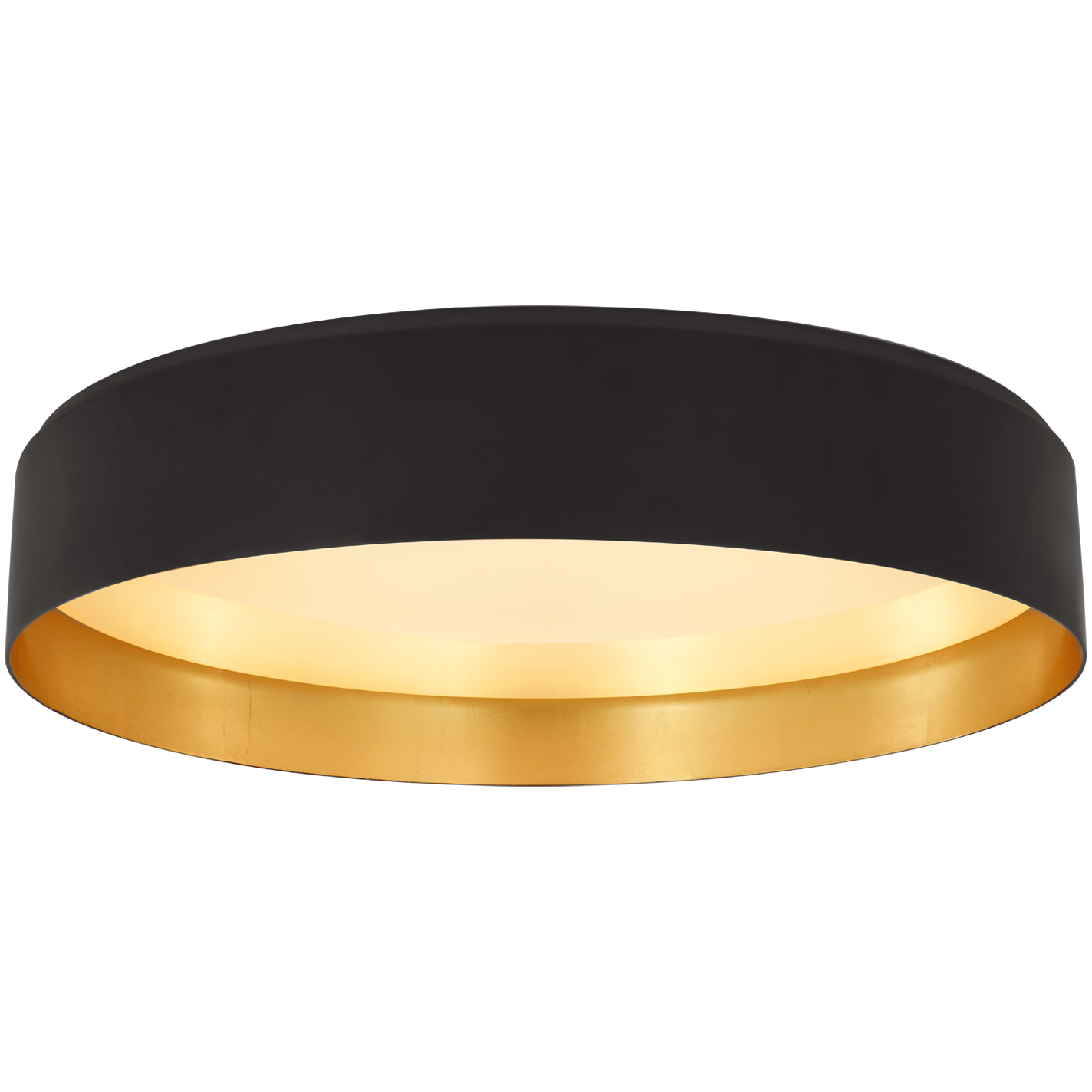 Studio VC Shaw LED 24 inch Black Flush Mount Ceiling Light, Extra Large