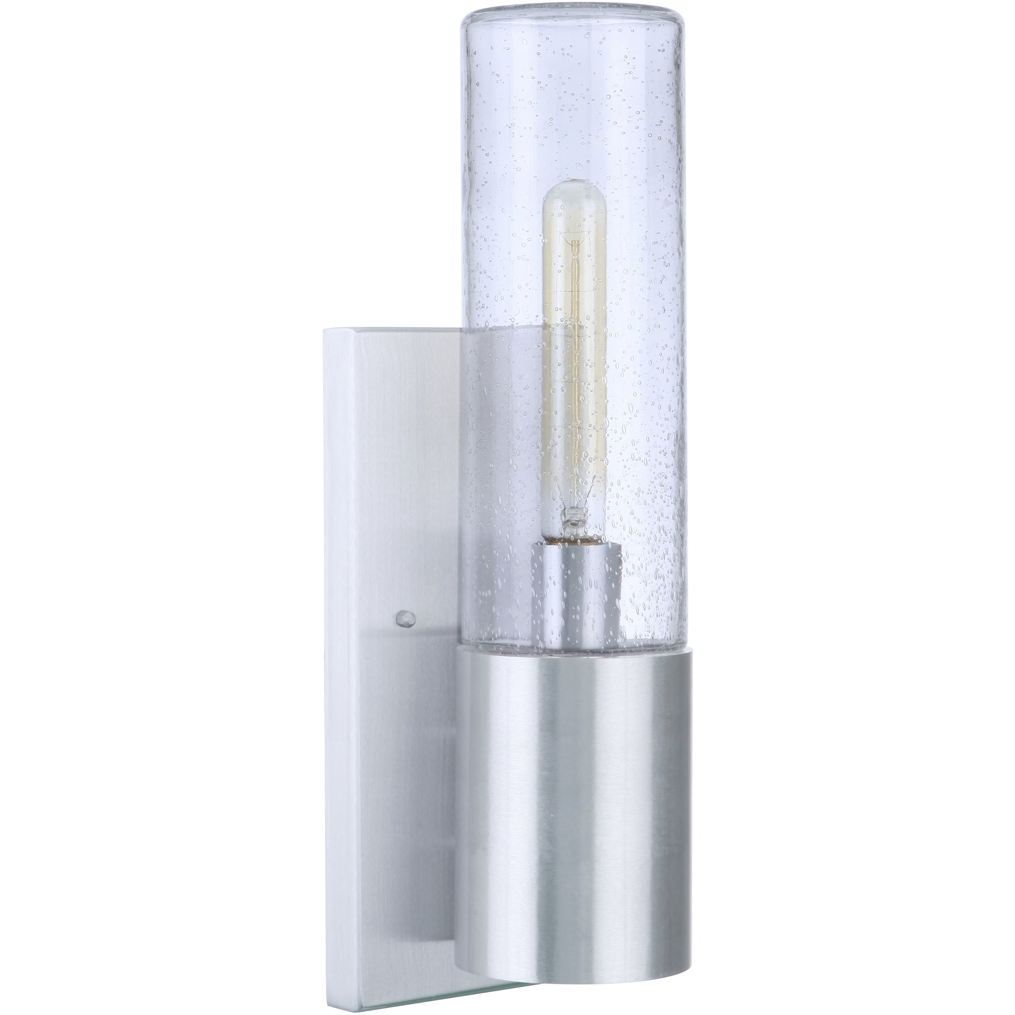 Craftmade ZA3900-SA-LED Sabre LED 17 inch Satin Aluminum Outdoor Wall Mount