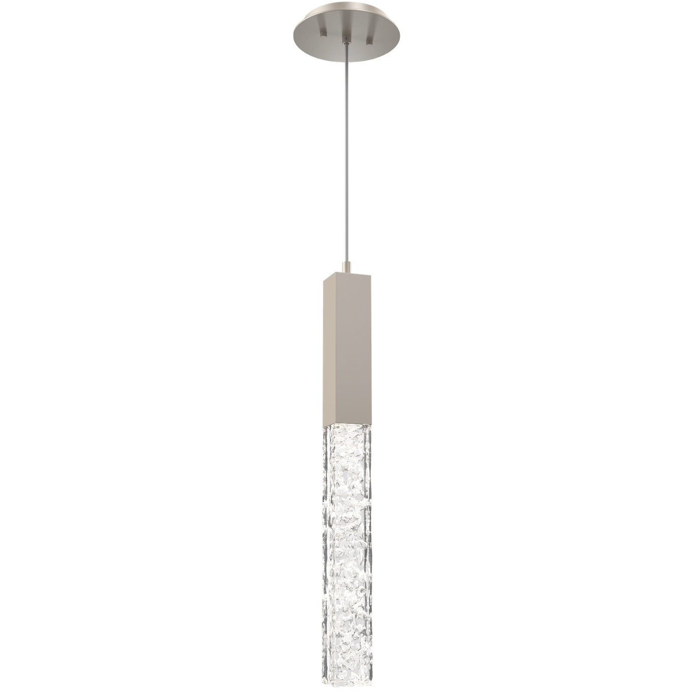 Axis LED 6 inch Beige Silver Pendant Ceiling Light in 3000K LED ...