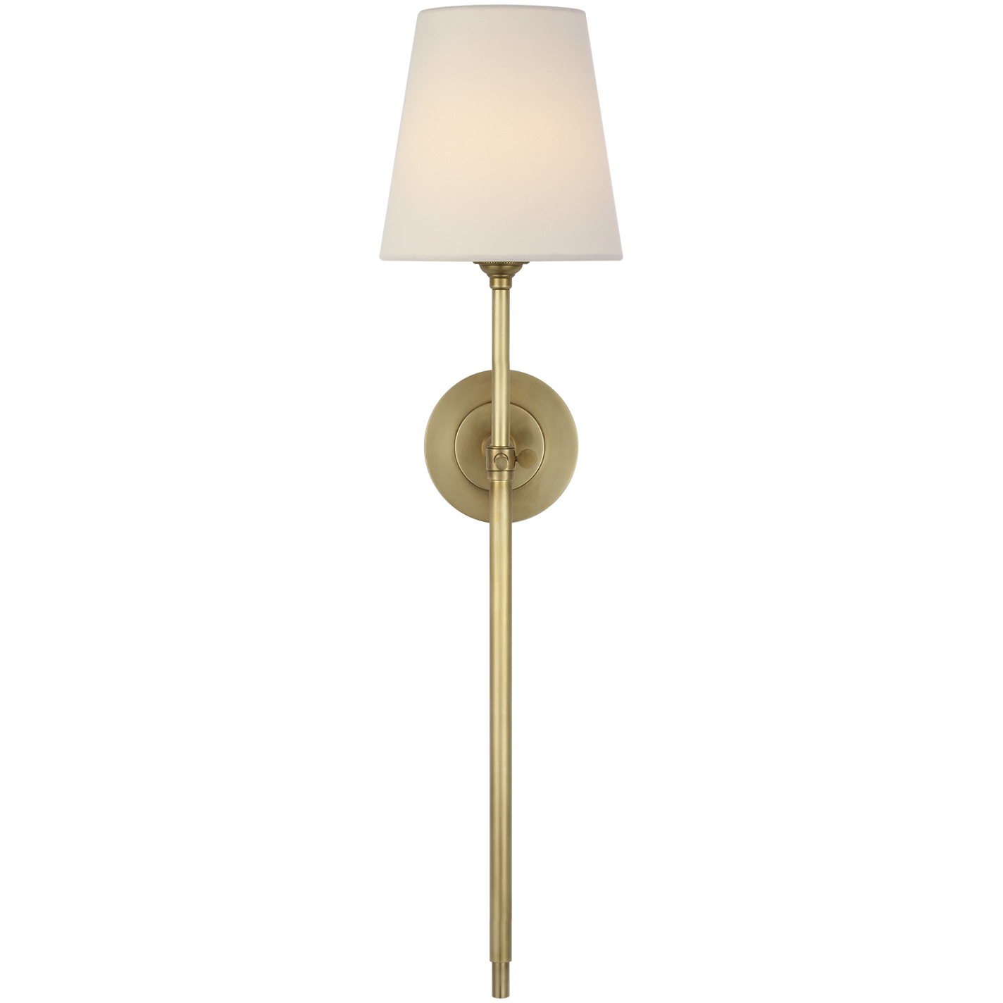 Thomas O'Brien Bryant LED 6.5 inch Hand-Rubbed Antique Brass Cordless ...