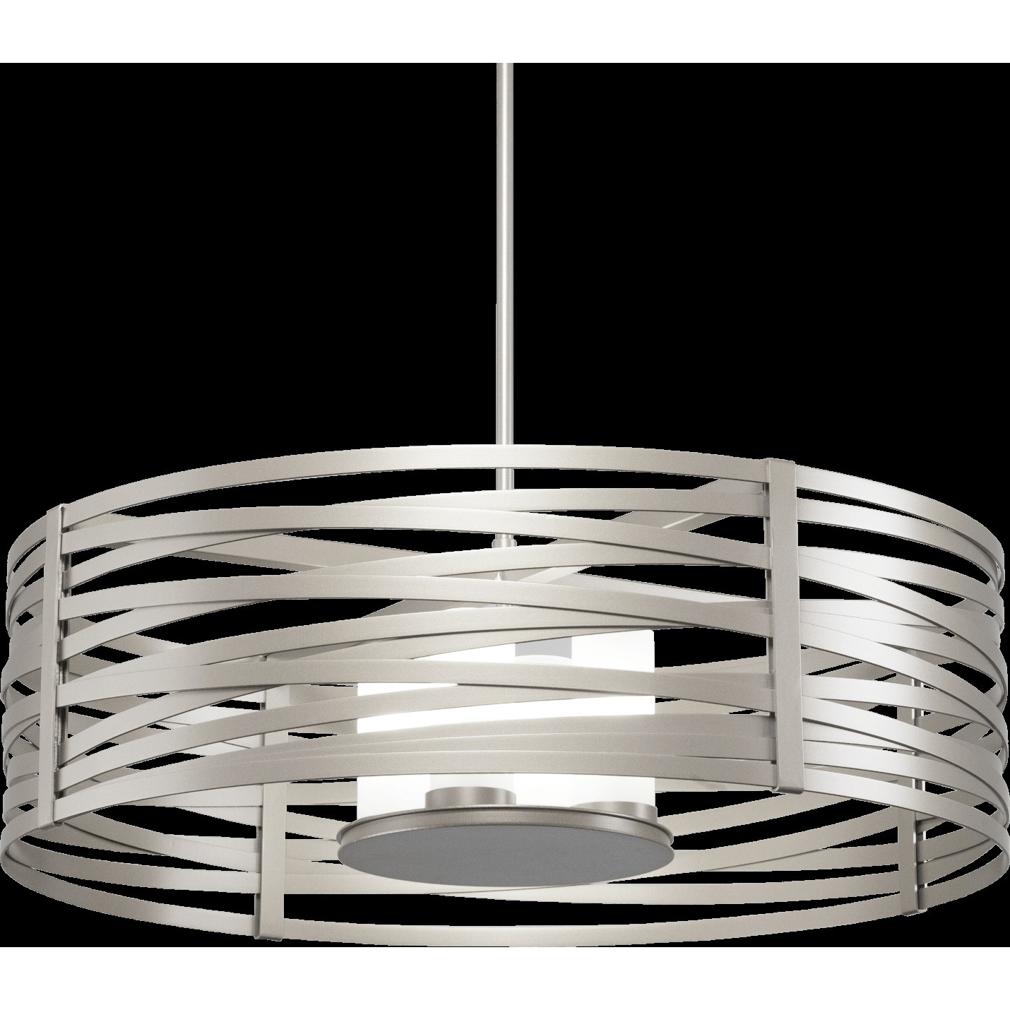 Tempest 4 Light 36.2 inch Beige Silver Chandelier Ceiling Light in ...