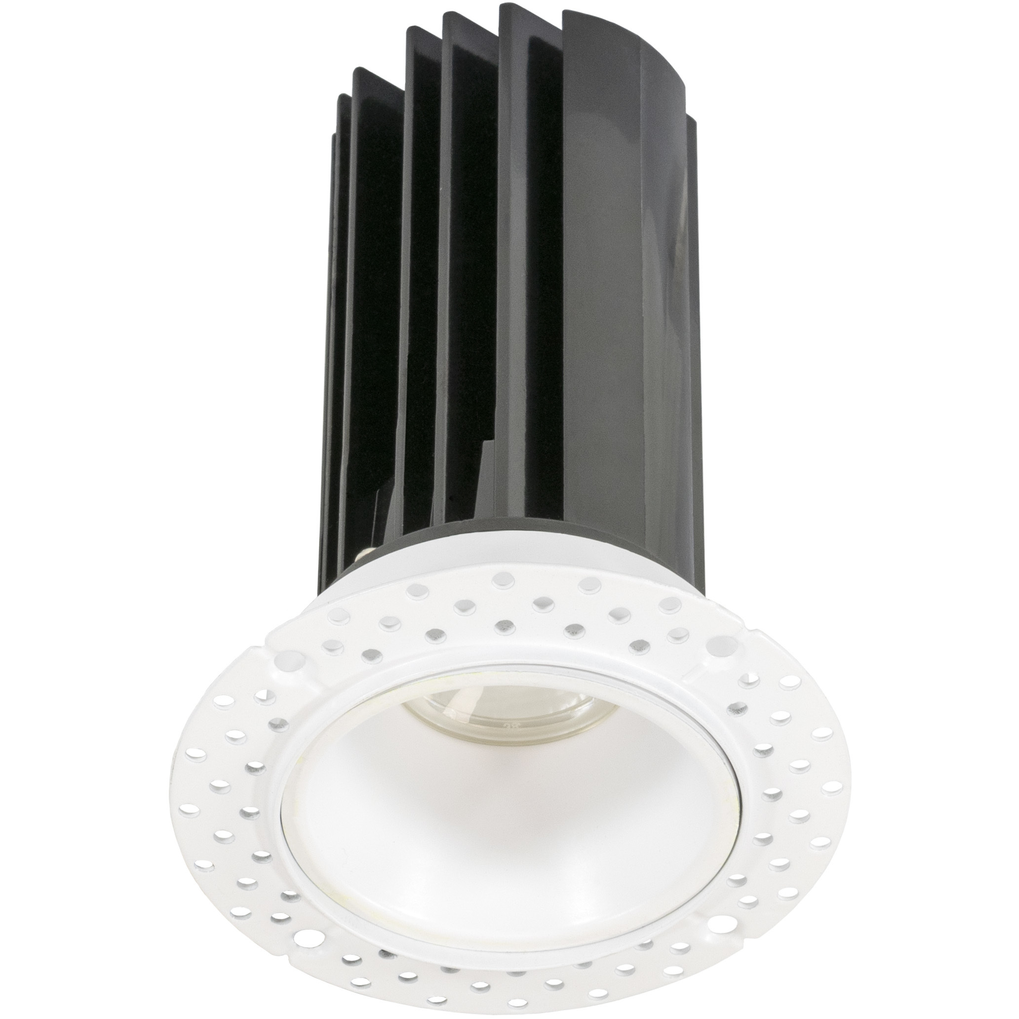 Jesco RLF-2515-SW5-WH Miniature White Downlight, Trimless Recessed