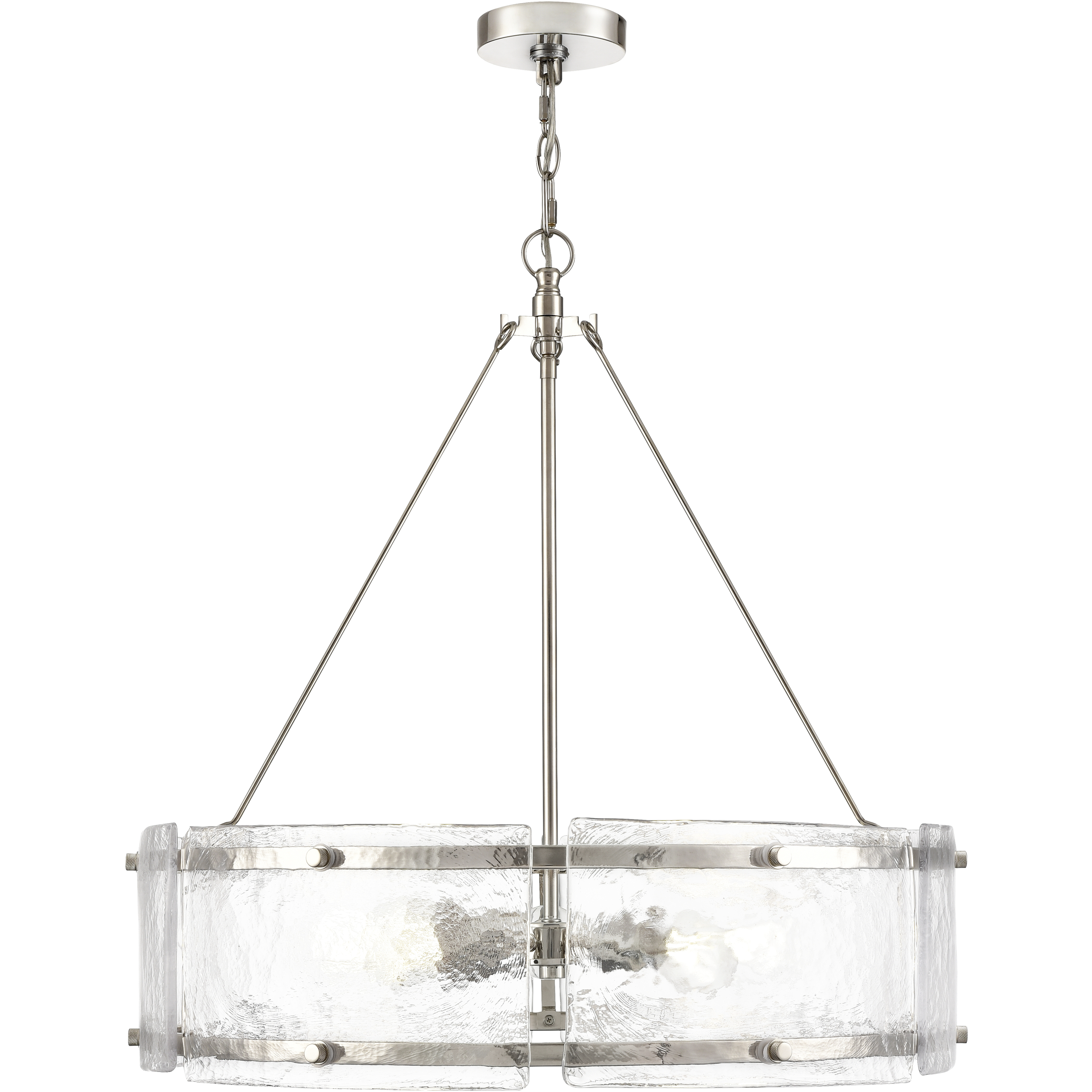 Millennium Lighting 47005-PN Bennetti 5 Light 24.75 inch Polished ...