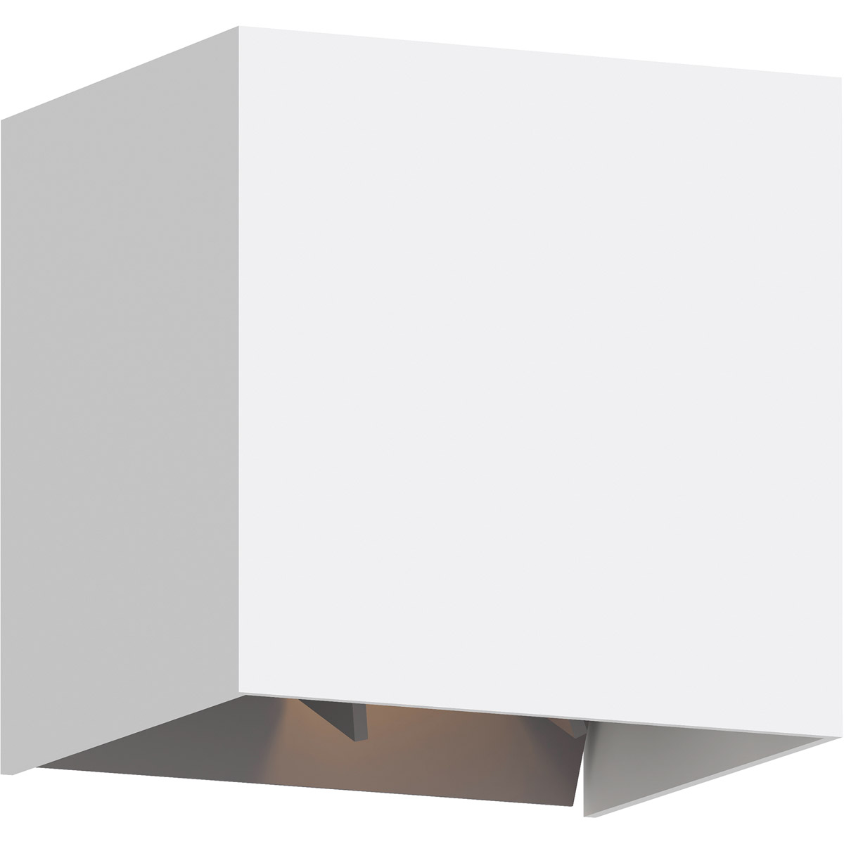 Vex LED White Outdoor Wall Light, Integrated LED