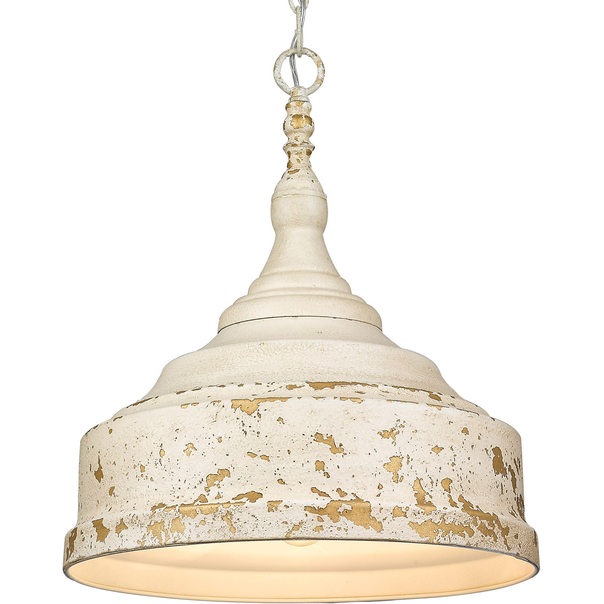 Golden Lighting 0806-3P AI Keating 3 Light 17 inch Antique Ivory ...