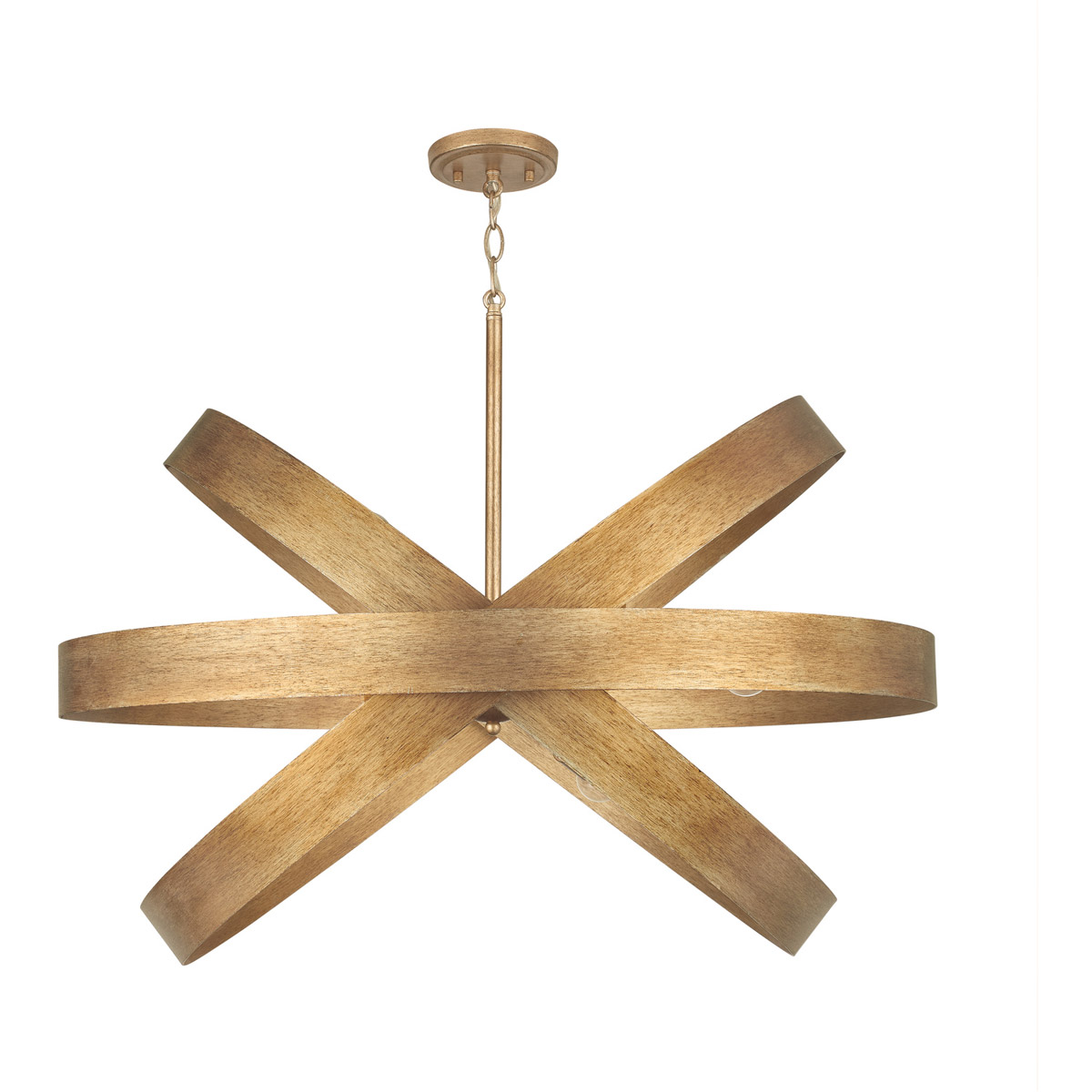 Capital Lighting 439061ML Jude 6 Light 32 inch Mystic Luster Chandelier ...