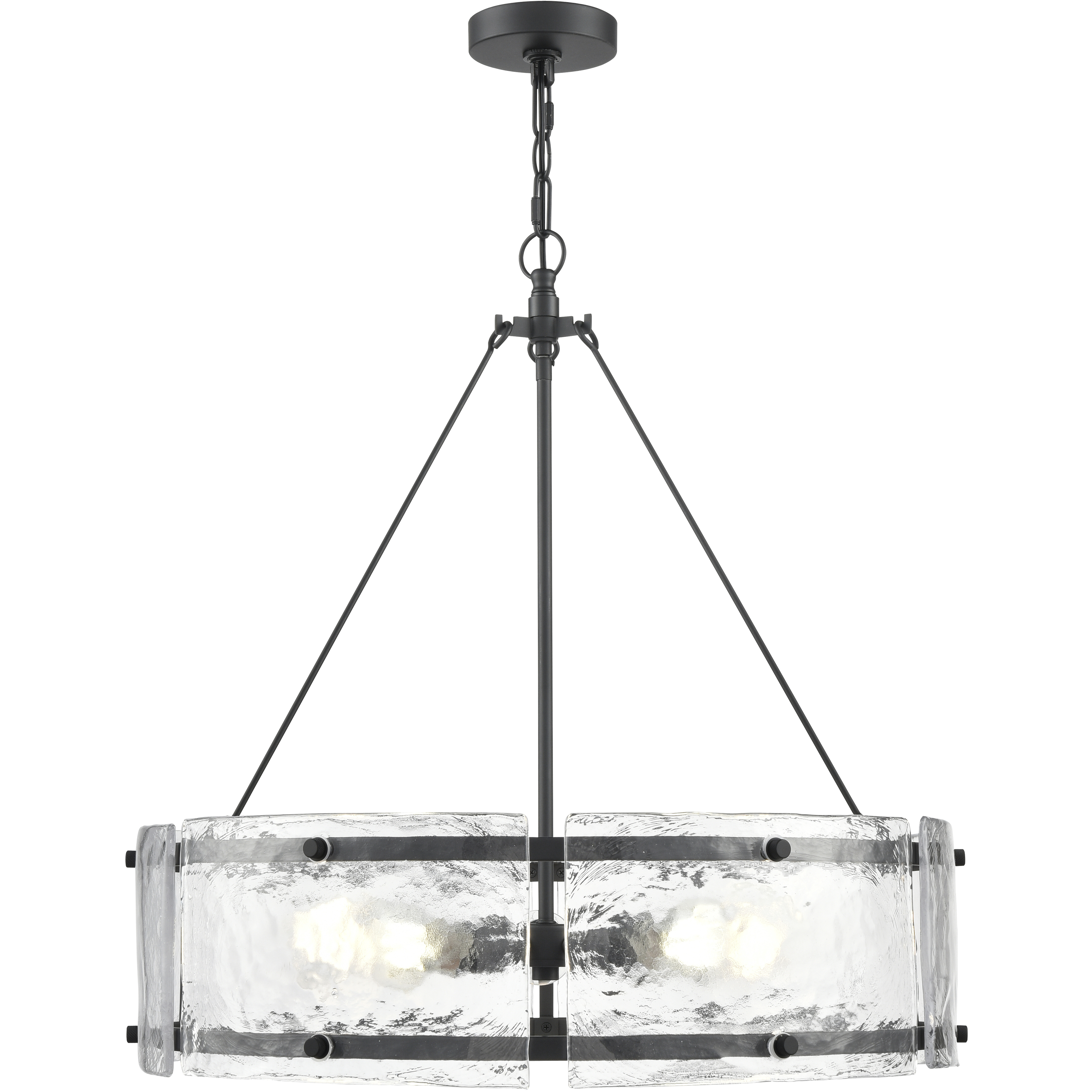 Millennium Lighting 47005-MB Bennetti 5 Light 24.75 inch Matte Black ...