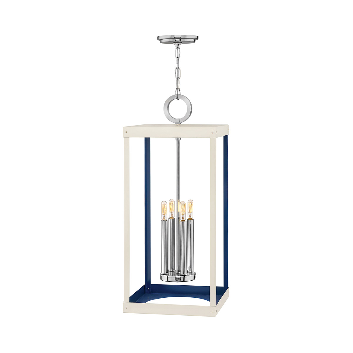 Hinkley 4075PN Lisa McDennon Porter 4 Light 12 inch Polished Nickel ...