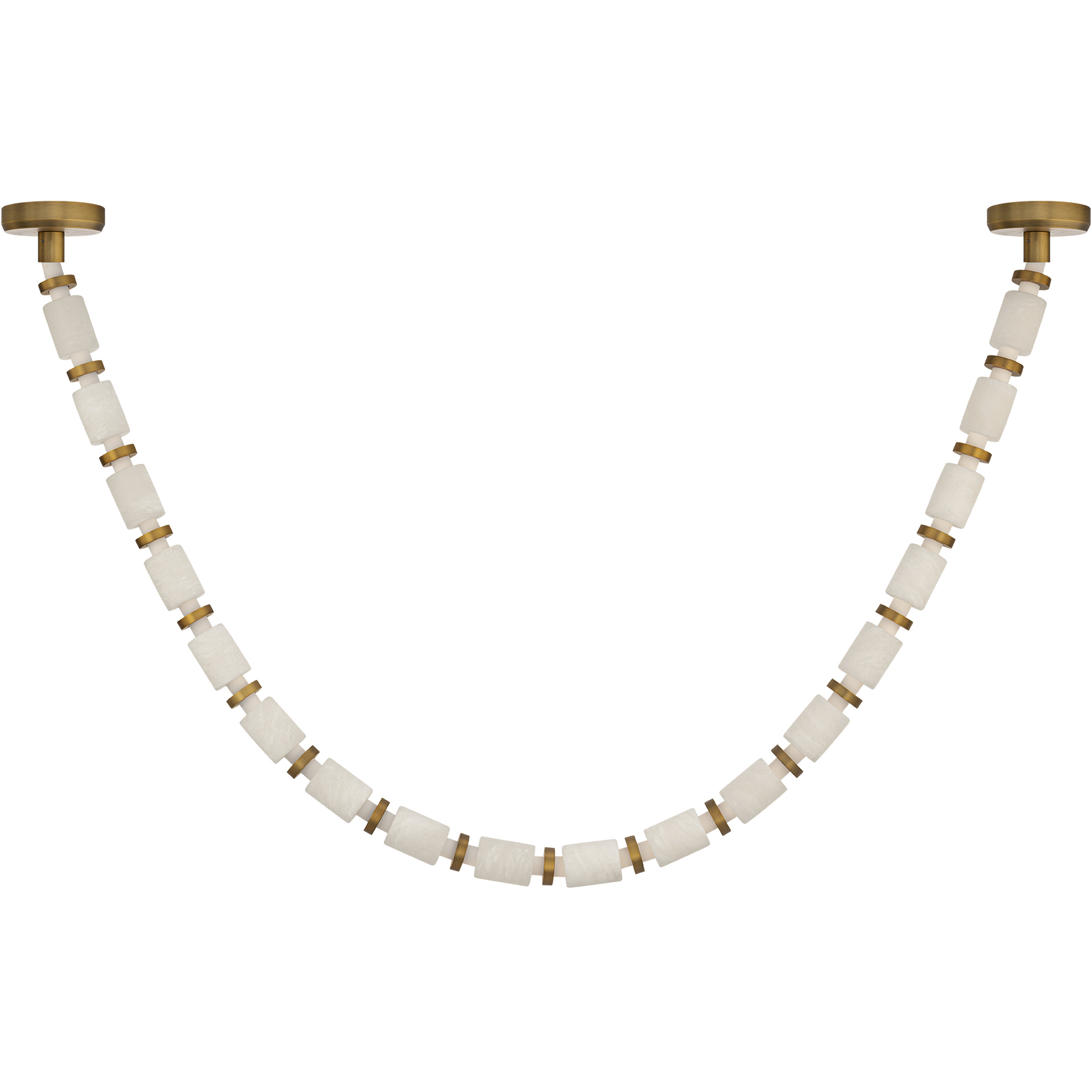 Modern Forms PD-62418RE-40-AB Entice 18 Light 2 inch Aged Brass Pendant ...