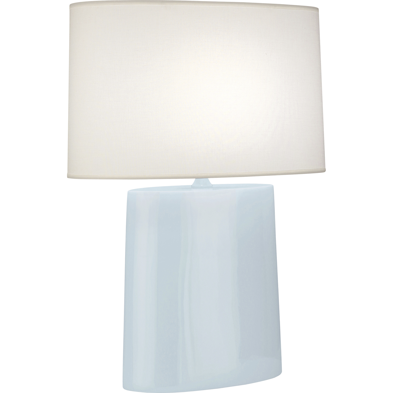 Robert Abbey BB03 Victor 26.25 inch 100 watt Baby Blue Table Lamp ...
