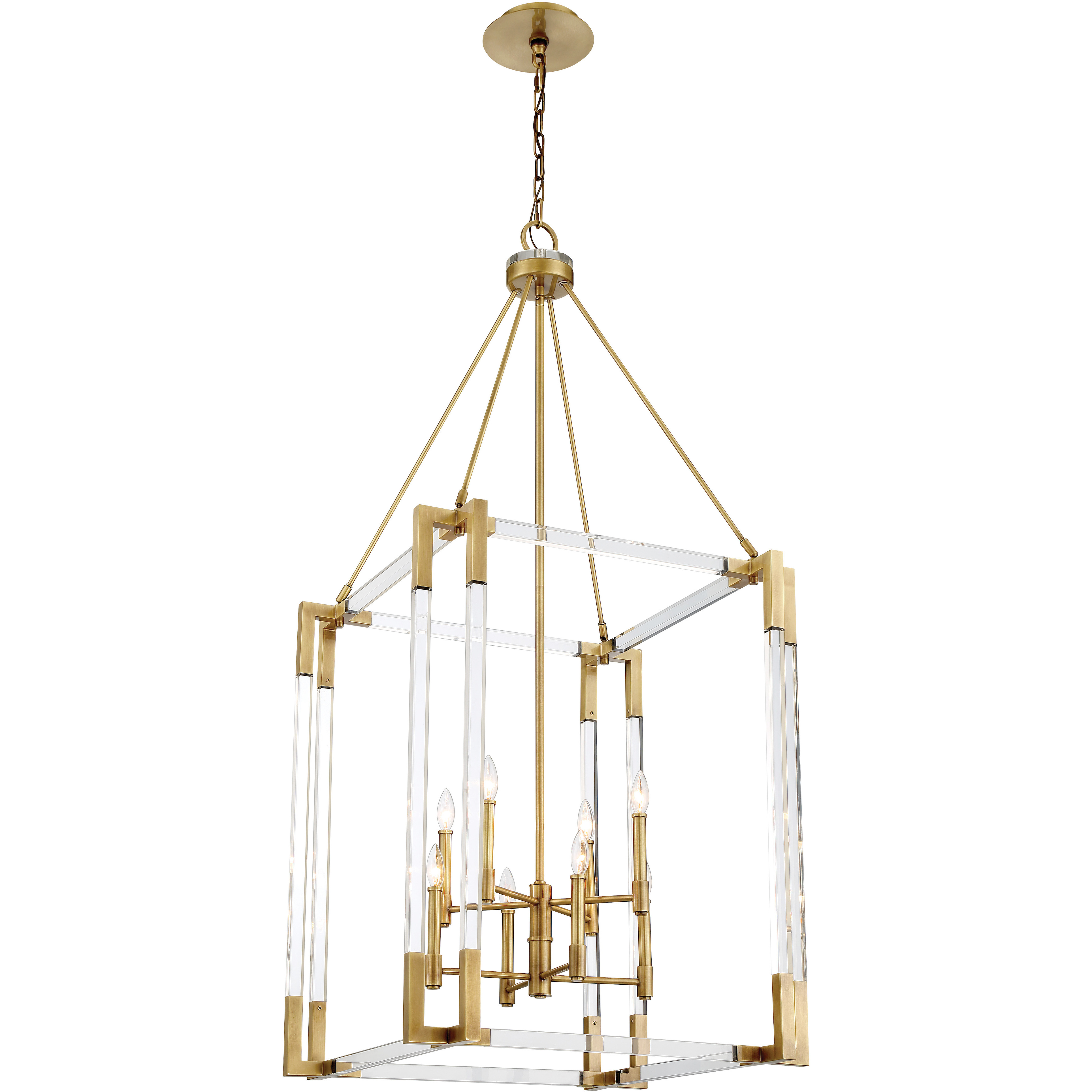 Metropolitan N7357-790 Prima Vista 8 Light 27.13 inch Aged Antique ...