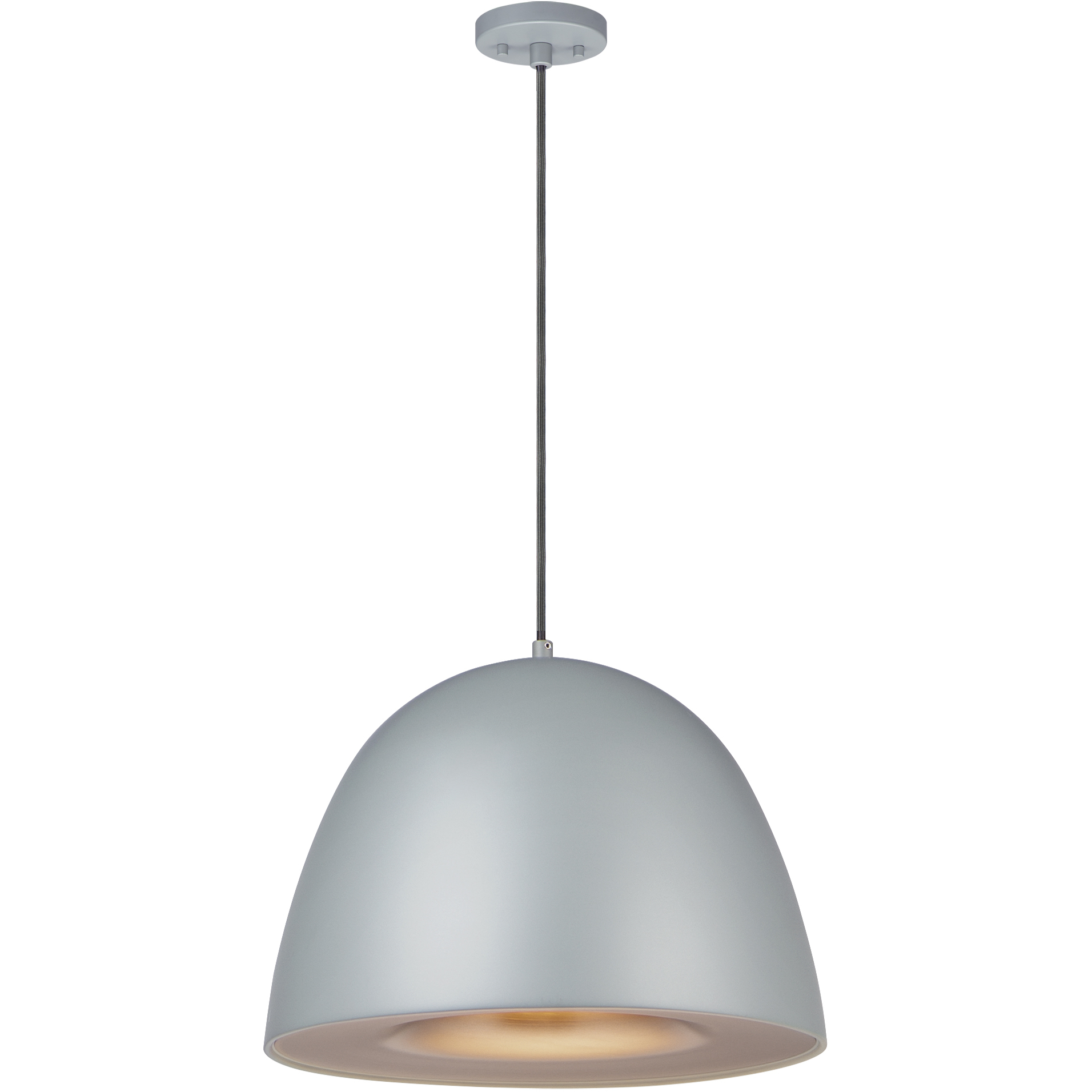 ET2 E24914-DGCOF Fungo LED 15.75 inch Dark Grey and Coffee Single Pendant Ceiling Light in Dark ...