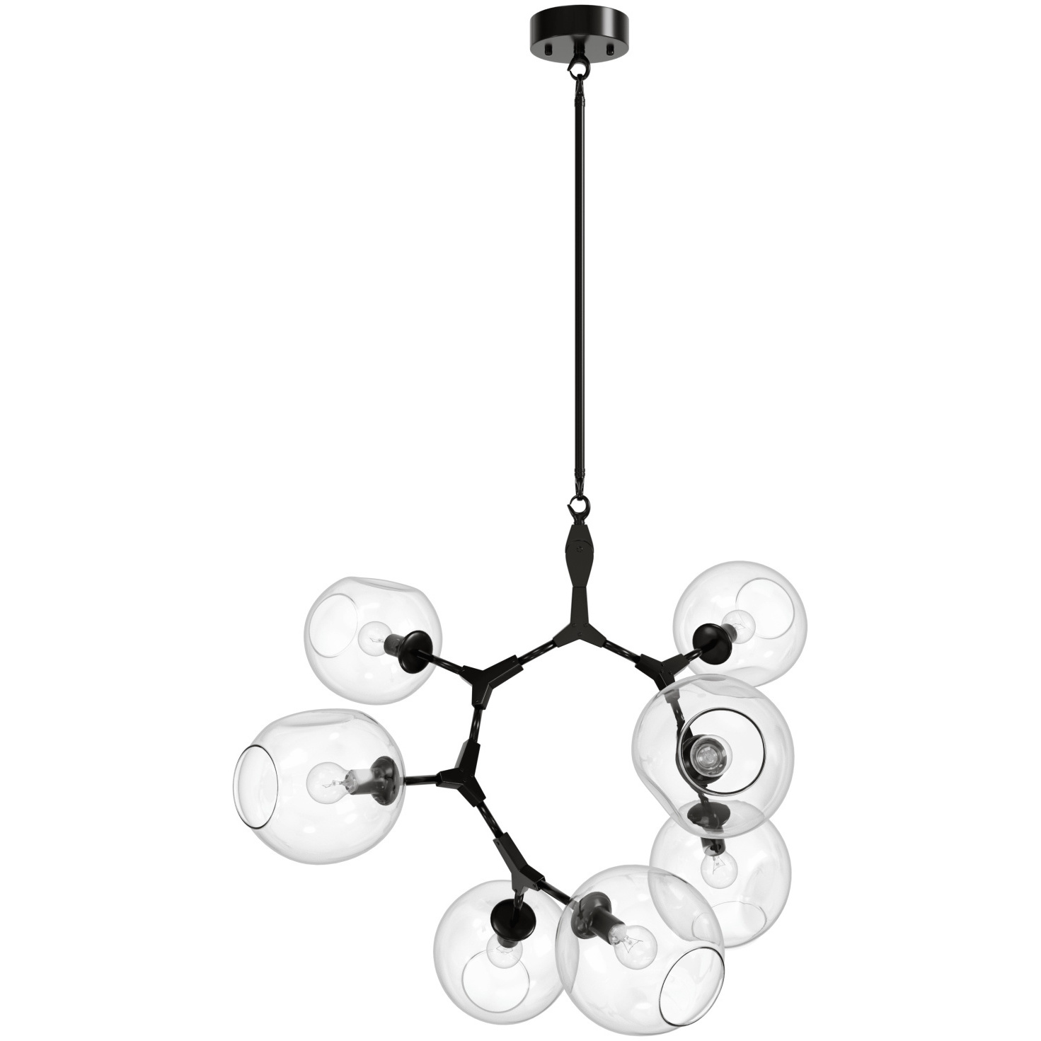 Avenue Lighting HF8070-DBZ Fairfax Ave. 7 Light 28 inch Dark Bronze ...
