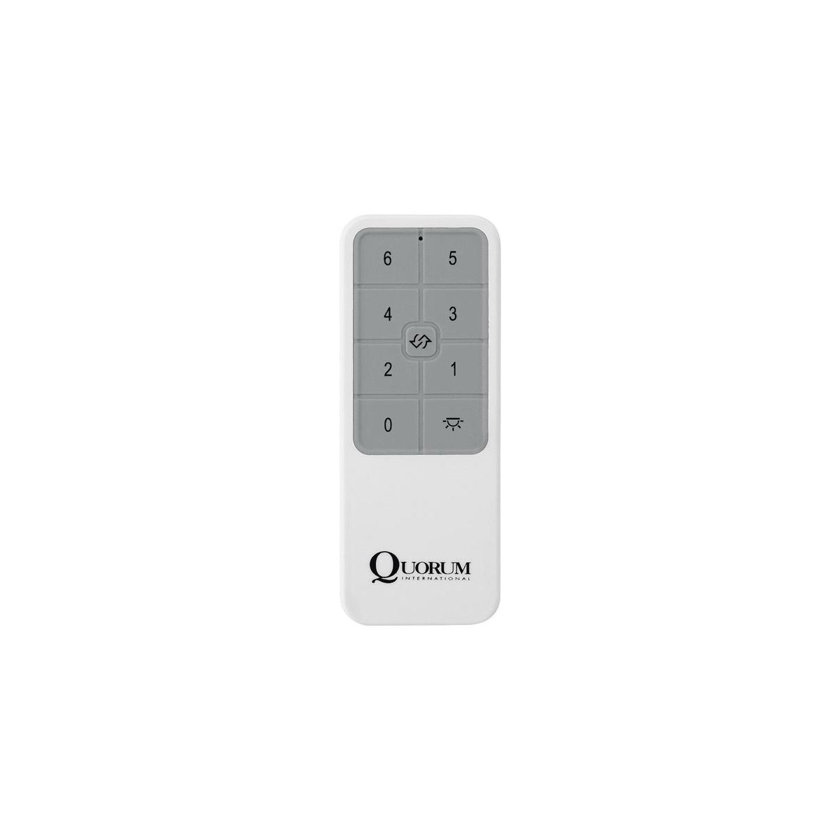 Fort Worth White Fan Remote Control, with Receiver
