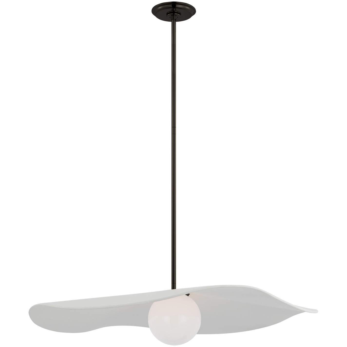 Windsor Smith Mahalo LED 28 inch Bronze Pendant Ceiling Light in Matte ...