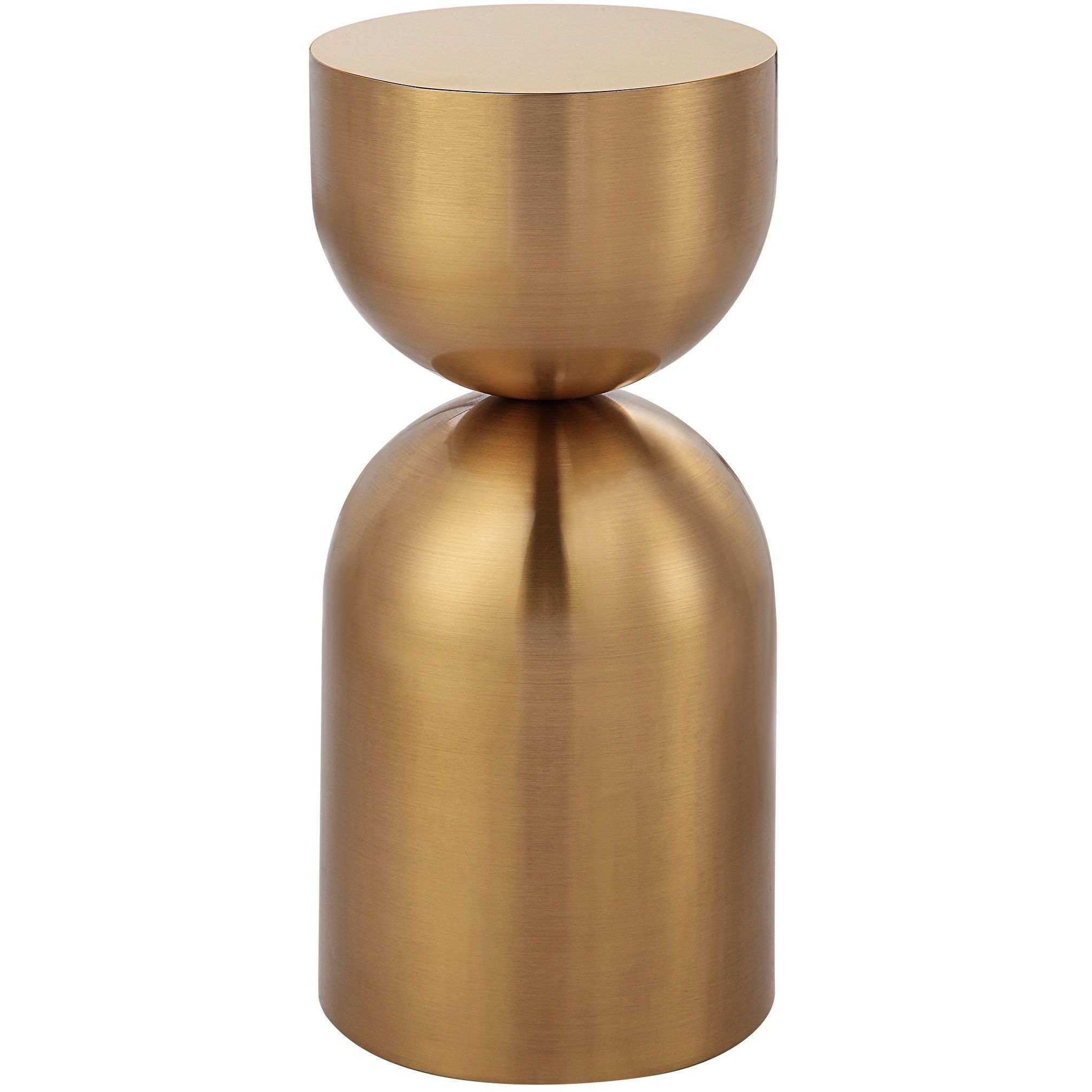 Uttermost 24102 Golden Vessel 22 X 10 inch Plated Gold Accent Table