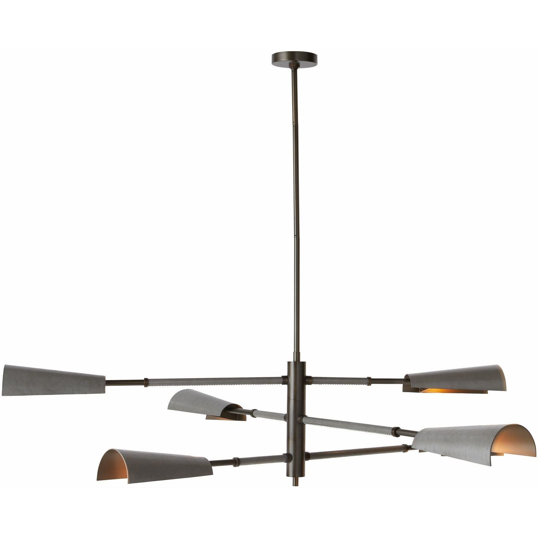 Arteriors DLC26 Estevan LED 5 inch English Bronze Chandelier Ceiling Light