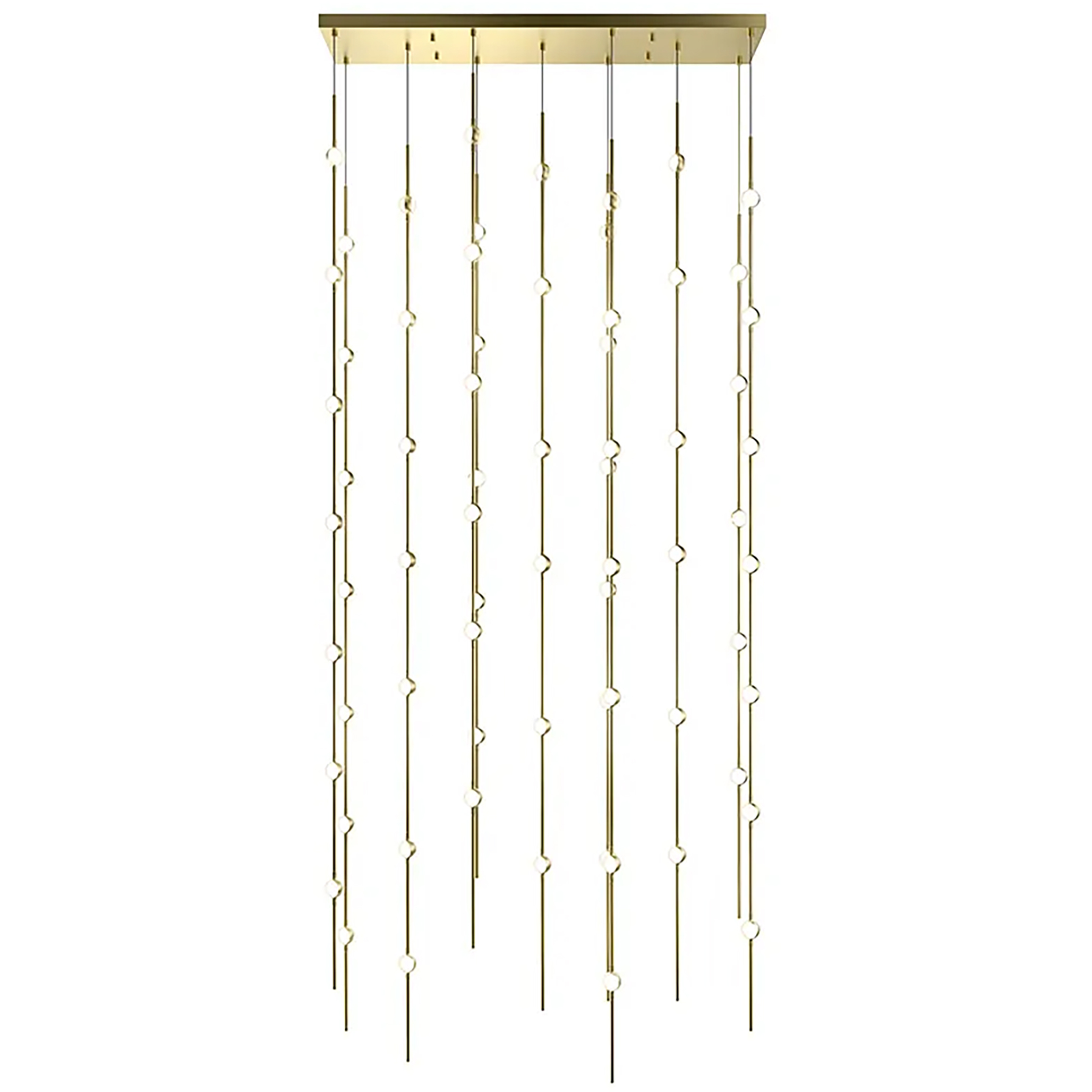 Sonneman 2166.38W Constellation Andromeda LED 35.5 inch Satin Brass ...