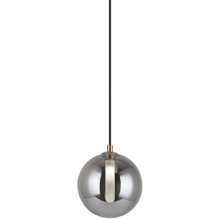 Matteo Lighting C81011SM Magma LED 7.13 inch Smoke Pendant Ceiling Light