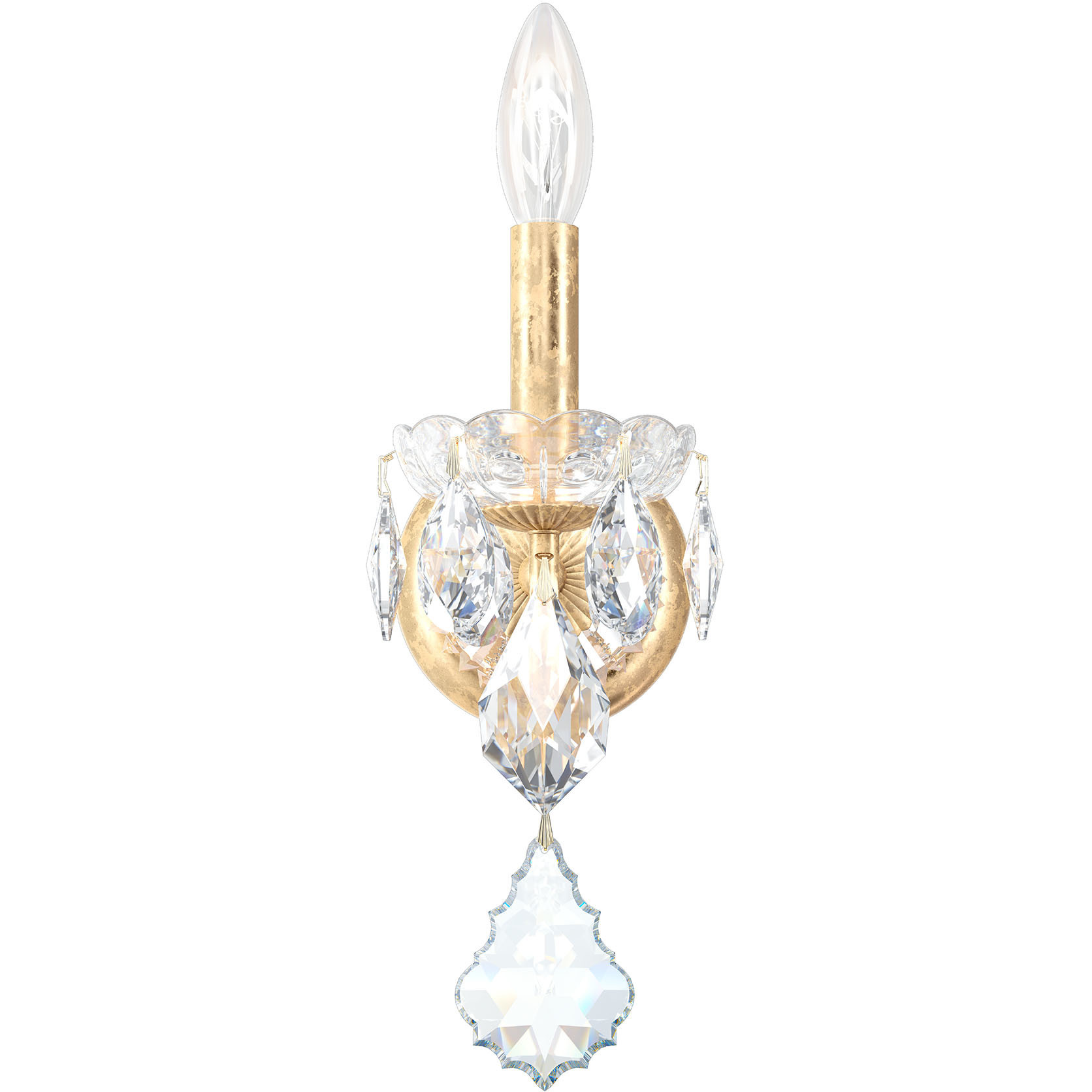 Schonbek 1701-26 Century 1 Light 6 inch French Gold Wall Sconce Wall Light