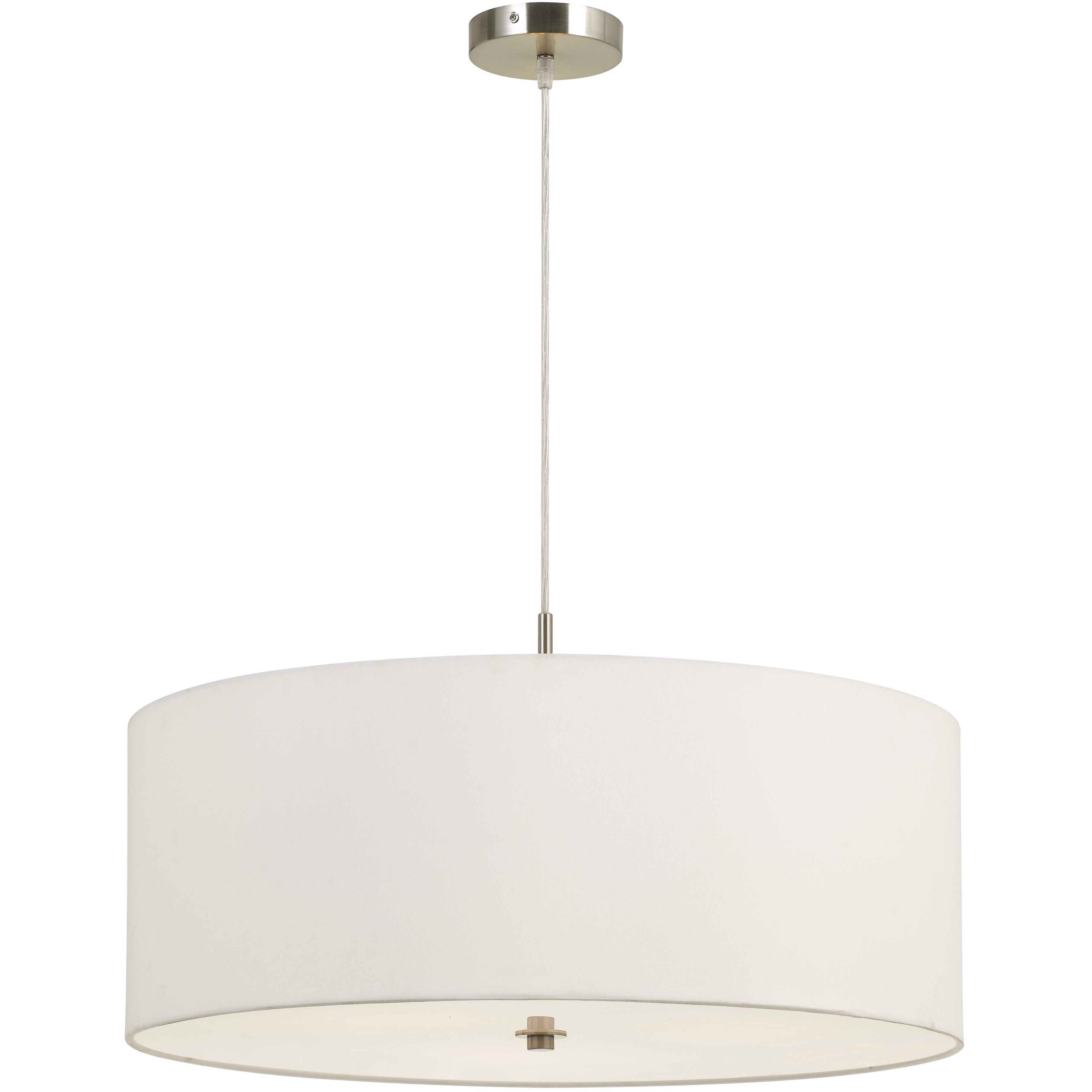 Cal Lighting FX-3629-3P Addison 3 Light 24 inch White Pendant Ceiling Light