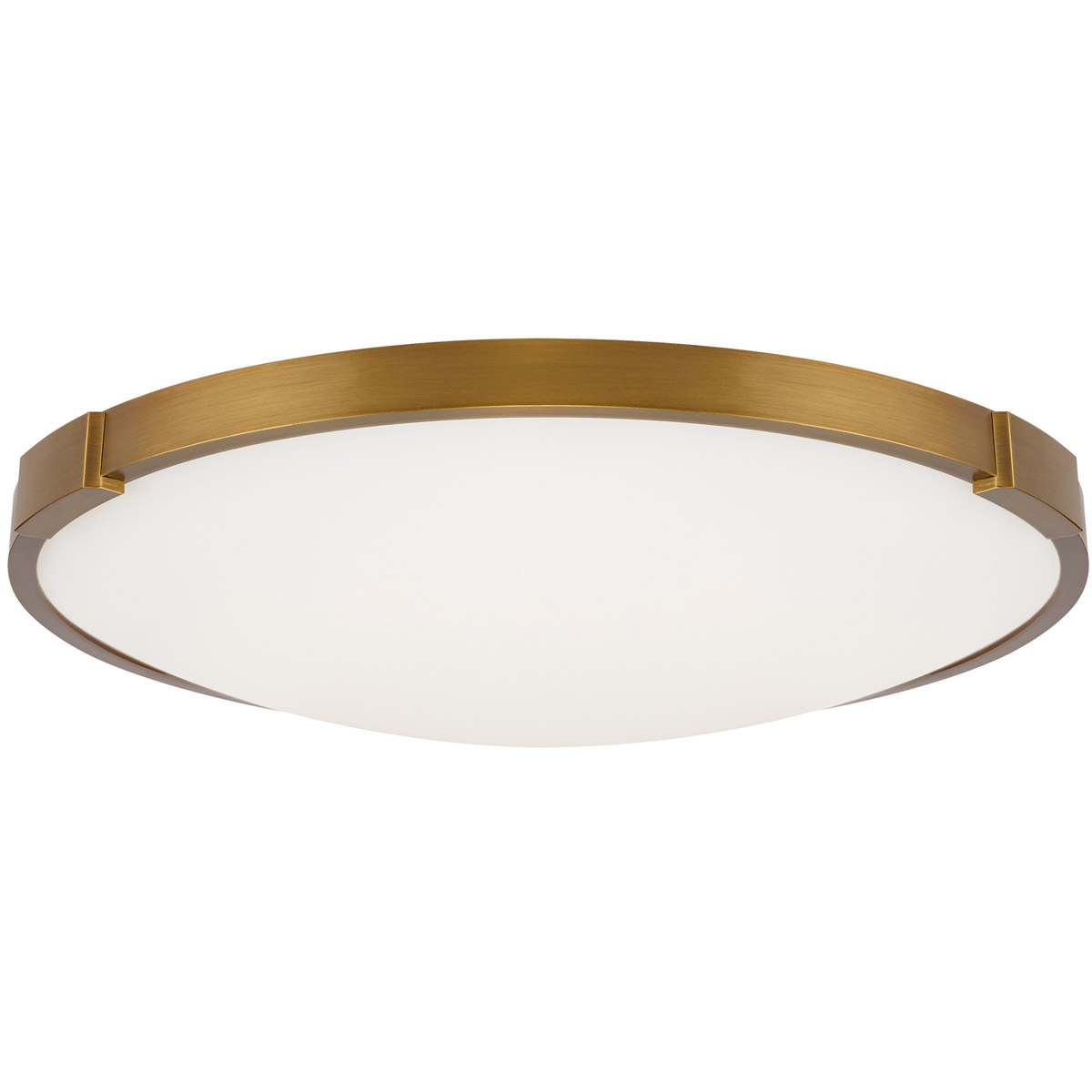 Sean Lavin Lance LED 13.4 inch Aged Brass Flush Mount Ceiling Light in ...