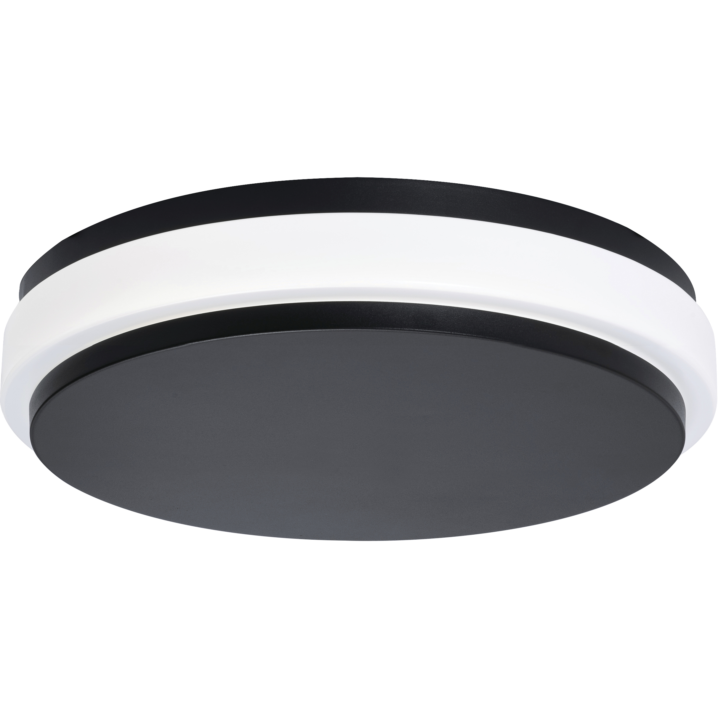 AFX EISF14LAJUDBK Eris LED 14 inch Black Flush Mount Ceiling Light
