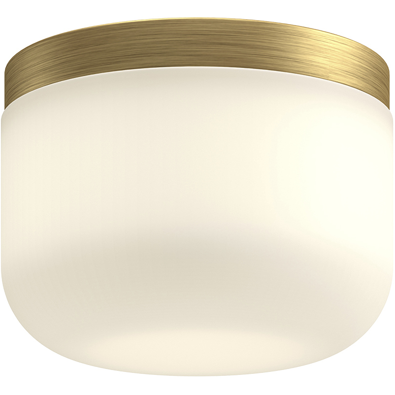 Kuzco Lighting FM53005-BG/OP Mel LED 5.13 inch Brushed Gold Flush Mount ...
