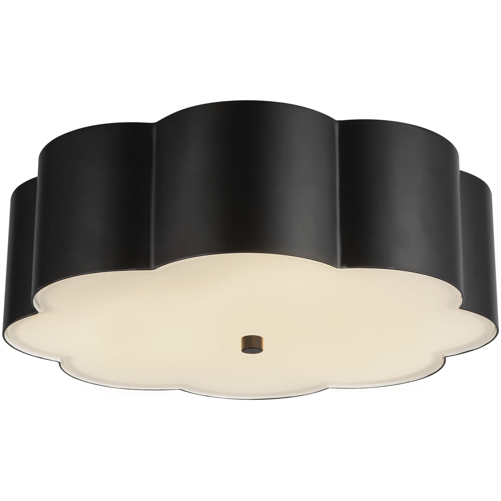 Alora FM603314MB Alora Mood Blossom 3 Light 14.13 inch Matte Black ...