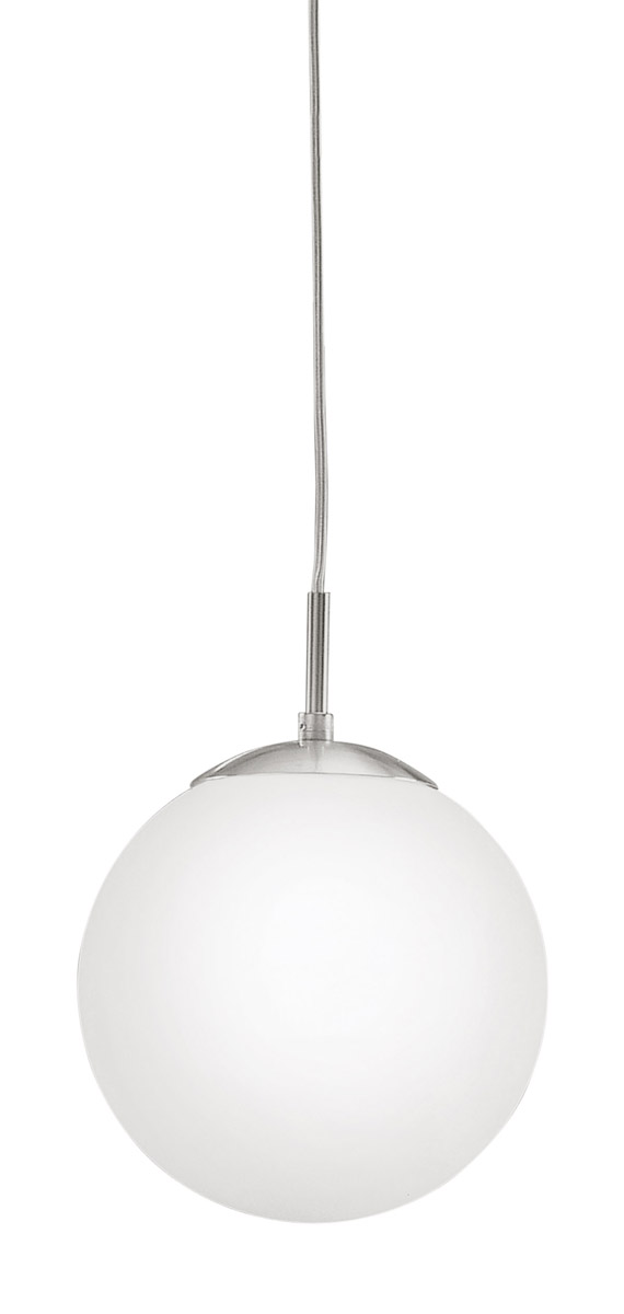 Eglo 85261A Rondo 1 Light 7.87 inch Matte Nickel Pendant Ceiling Light