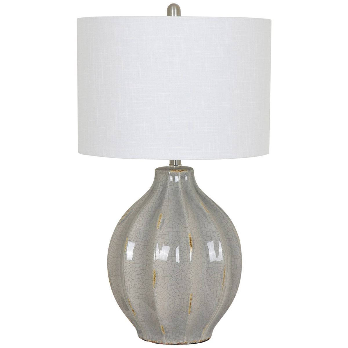 Crestview Collection CVAP1991 Perry 28 inch 150 watt Grey Table Lamp ...