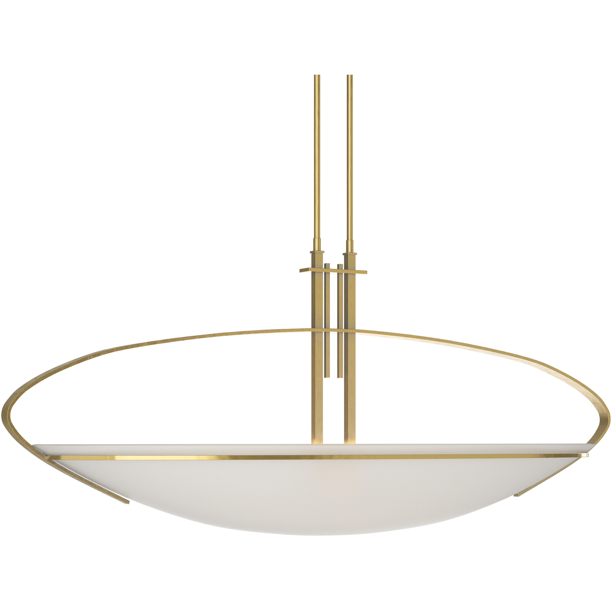 Hubbardton Forge 134328-1093 Mackintosh 2 Light 41 inch Modern Brass ...