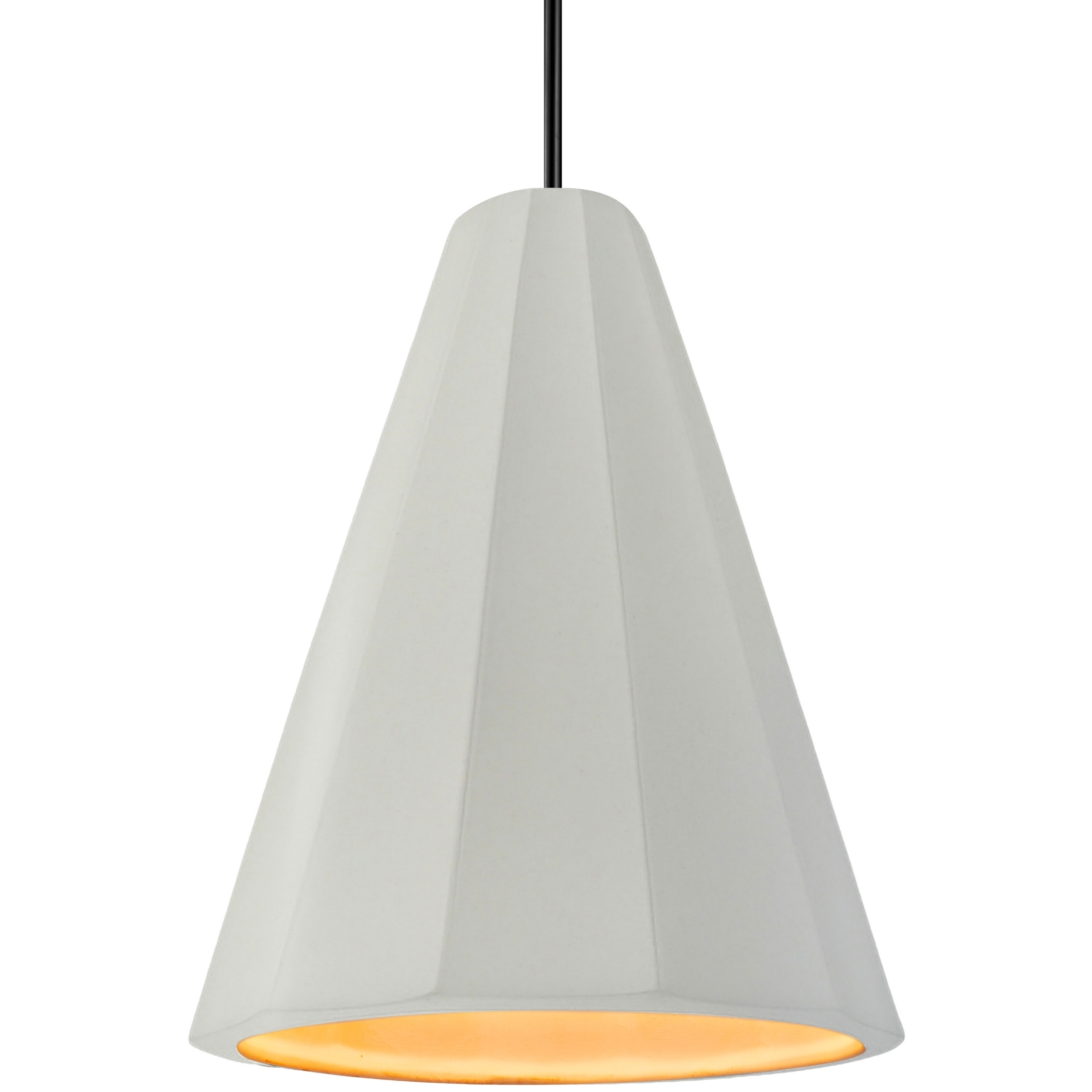 Justice Design CER-6607-MTGD-MBLK-RIGID-LED1-700 Radiance Collection ...