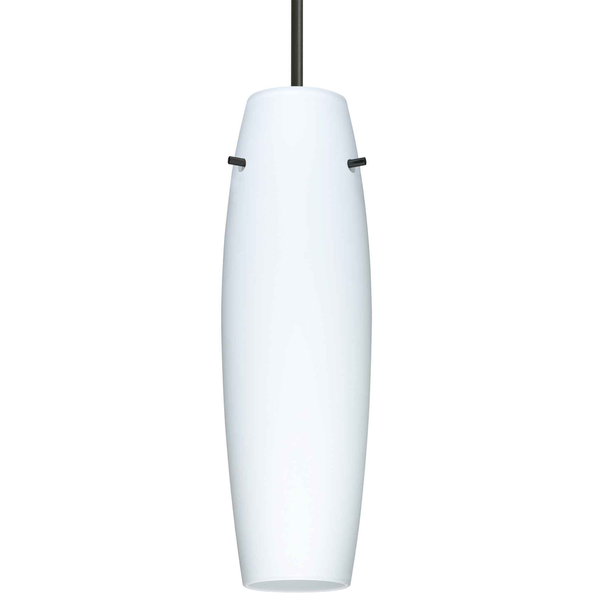 Besa Lighting 1JT-489707-BK Suzi 1 Light Black Cord Pendant Ceiling Light