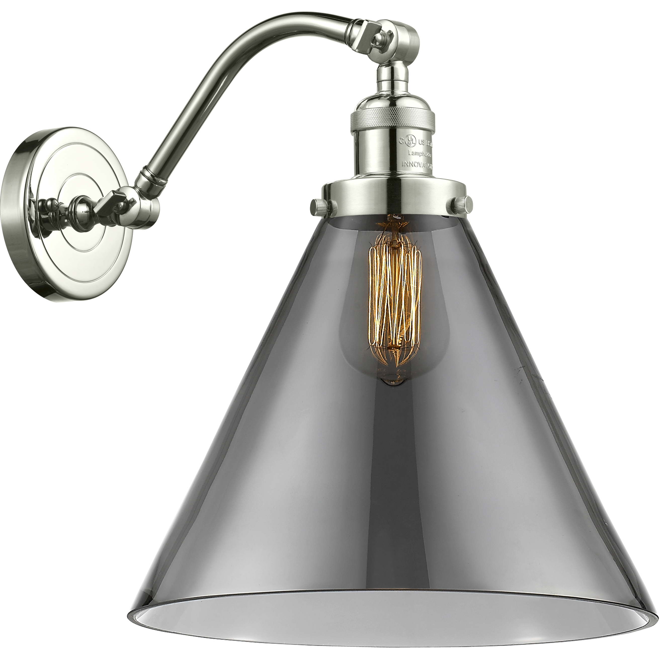 Innovations Lighting 515-1W-PN-G43-L-LED Franklin Restoration X-Large ...