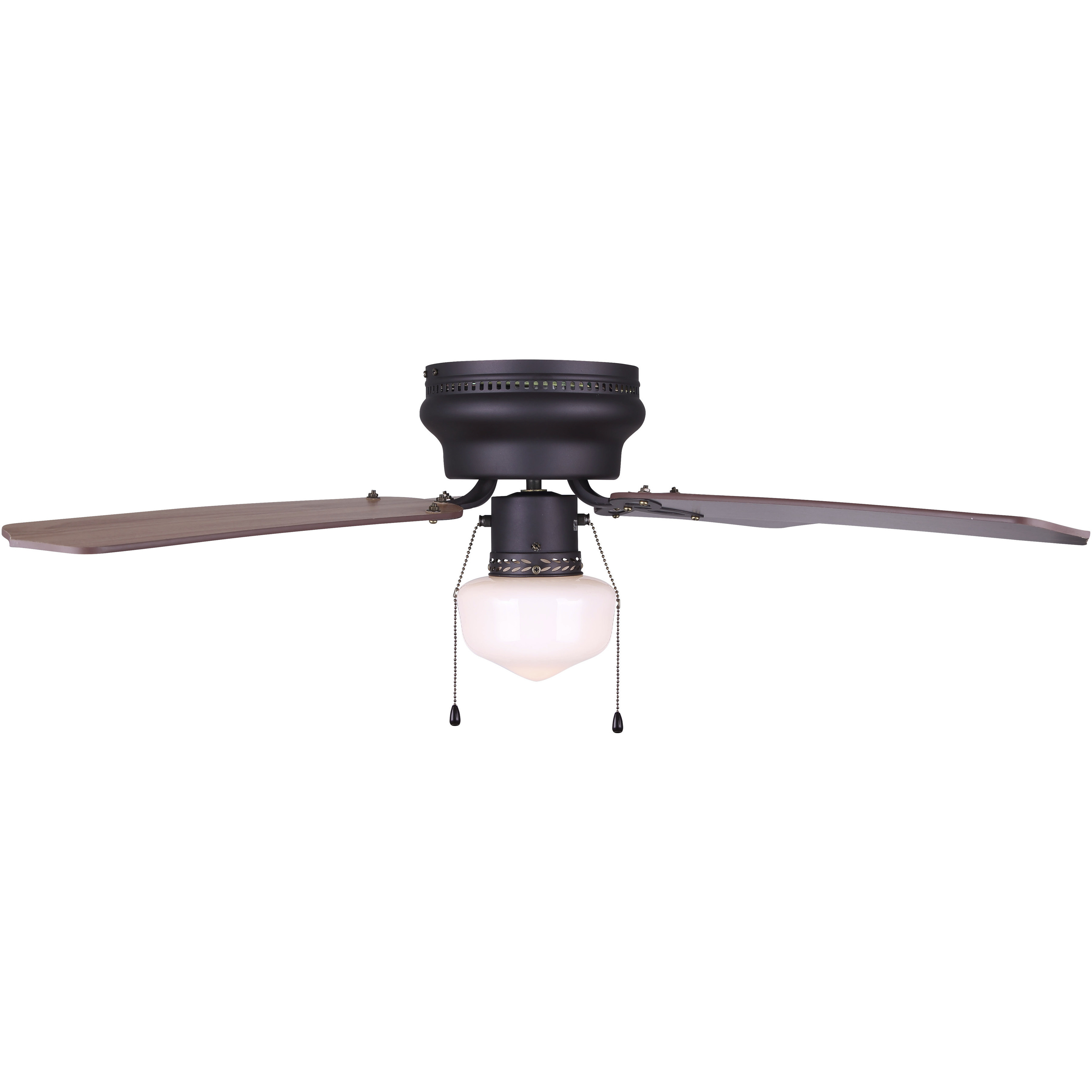 Canarm CF42NEP4ORB Madison 42 inch Oil Rubbed Bronze with Maple/Cherry ...