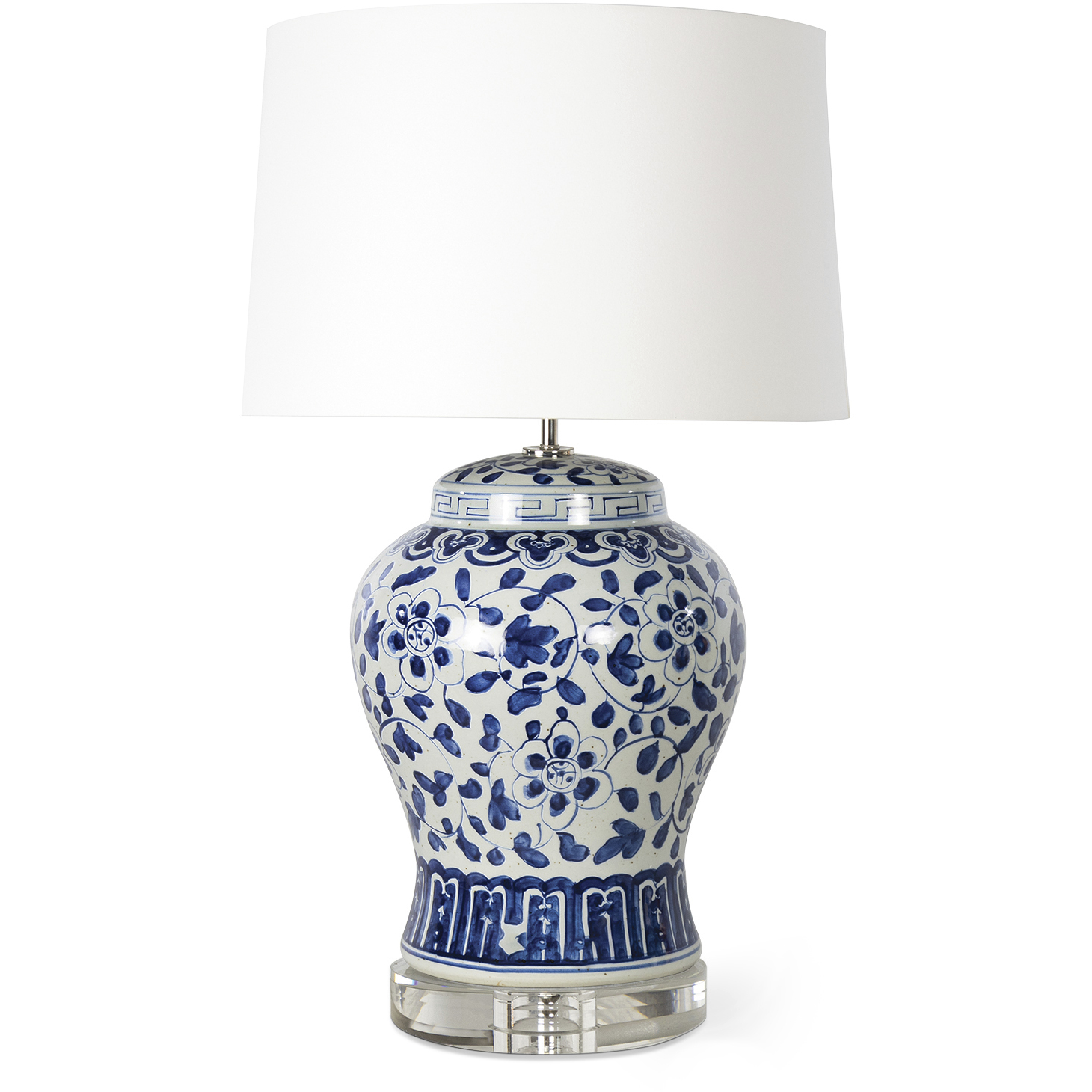 Regina Andrew 13-1528 Royal 28 inch 150 watt Blue Table Lamp Portable Light