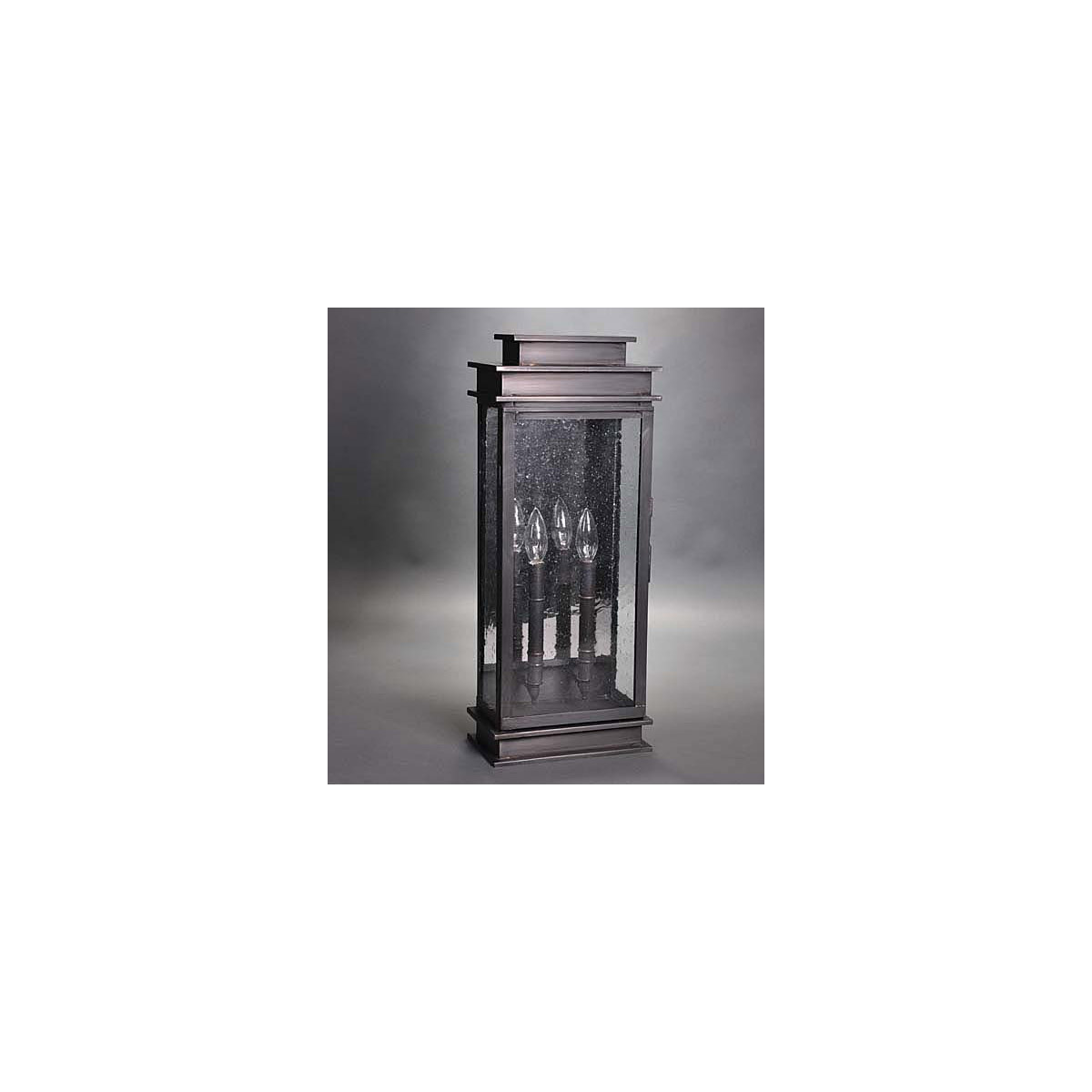 Northeast Lantern 8851-DAB-LT2-CSG-PM Empire 2 Light 23 inch Dark ...