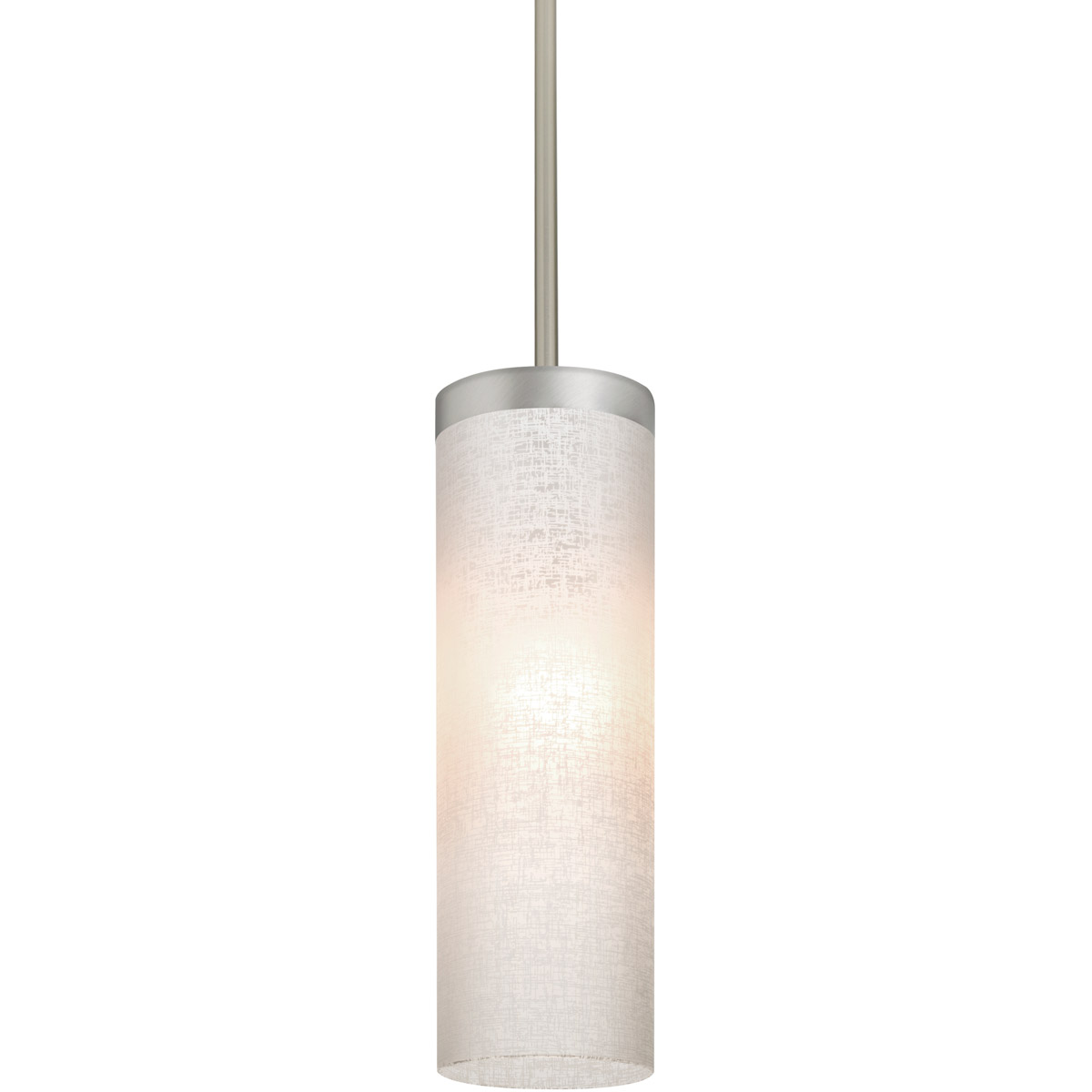 Besa Lighting 1TT-FRIZLN-SN Friz 1 Light Satin Nickel Pendant Ceiling Light