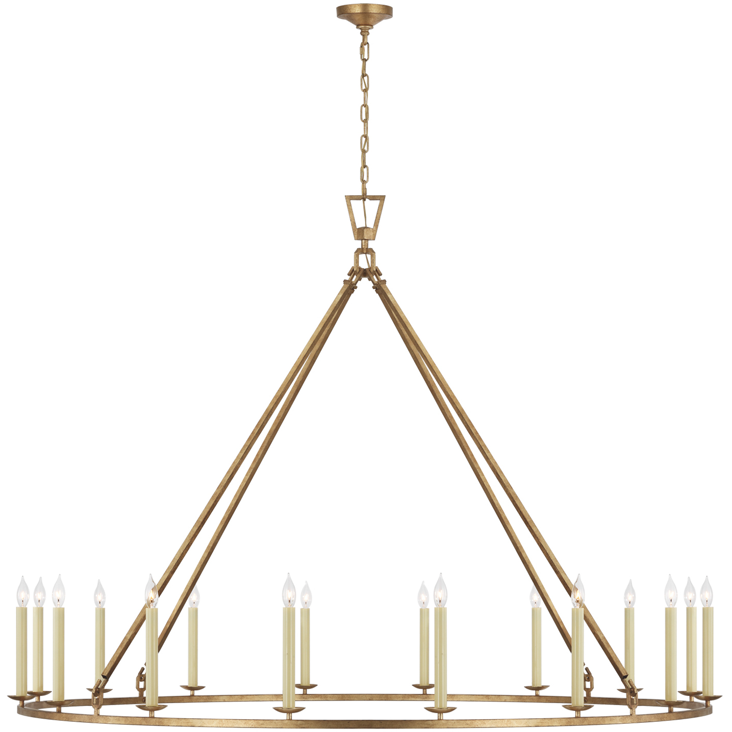 Visual Comfort Signature Collection CHC5276GI Chapman & Myers Darlana6 ...