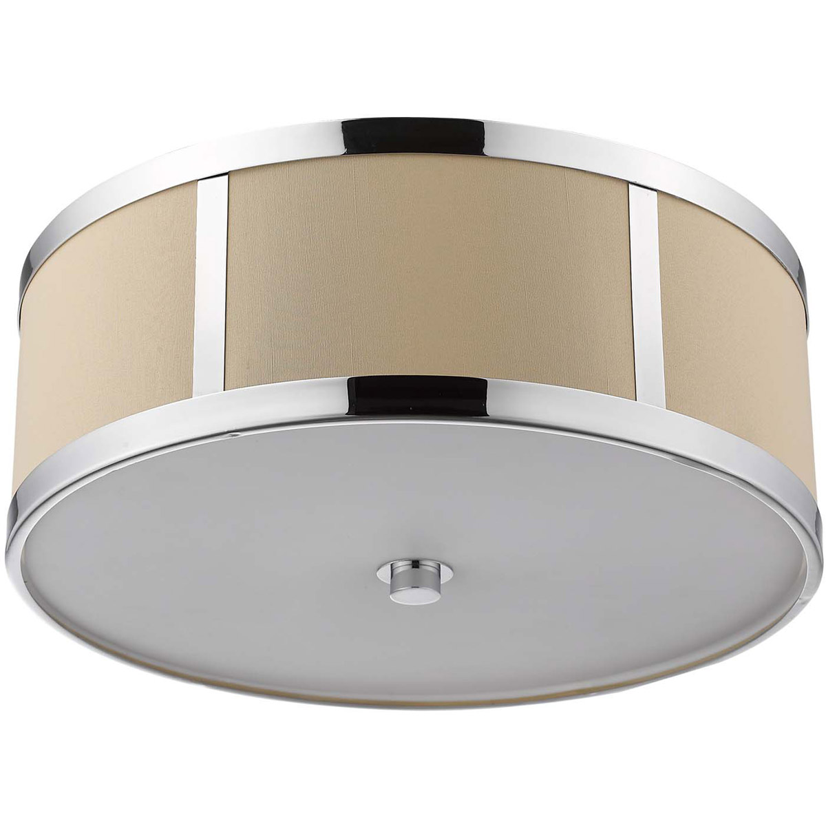 Trend Lighting TP7594 Butler 2 Light 12 inch Polished Chrome Flush ...