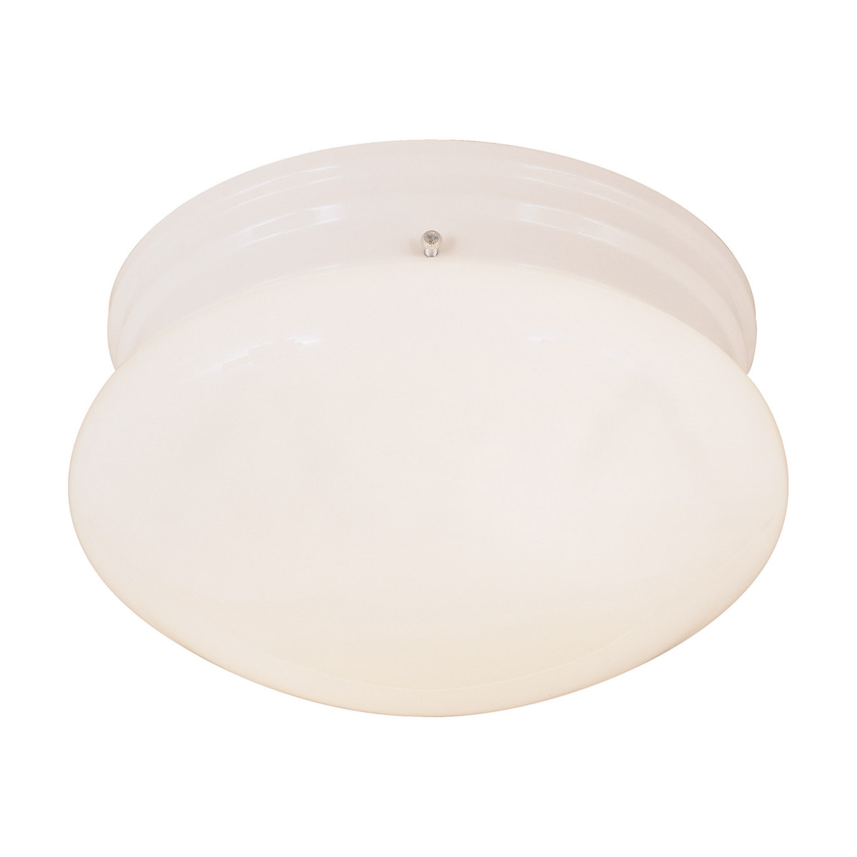 Forte Lighting 6003-3 Signature 2 Light 9.5 inch White Flush Mount ...