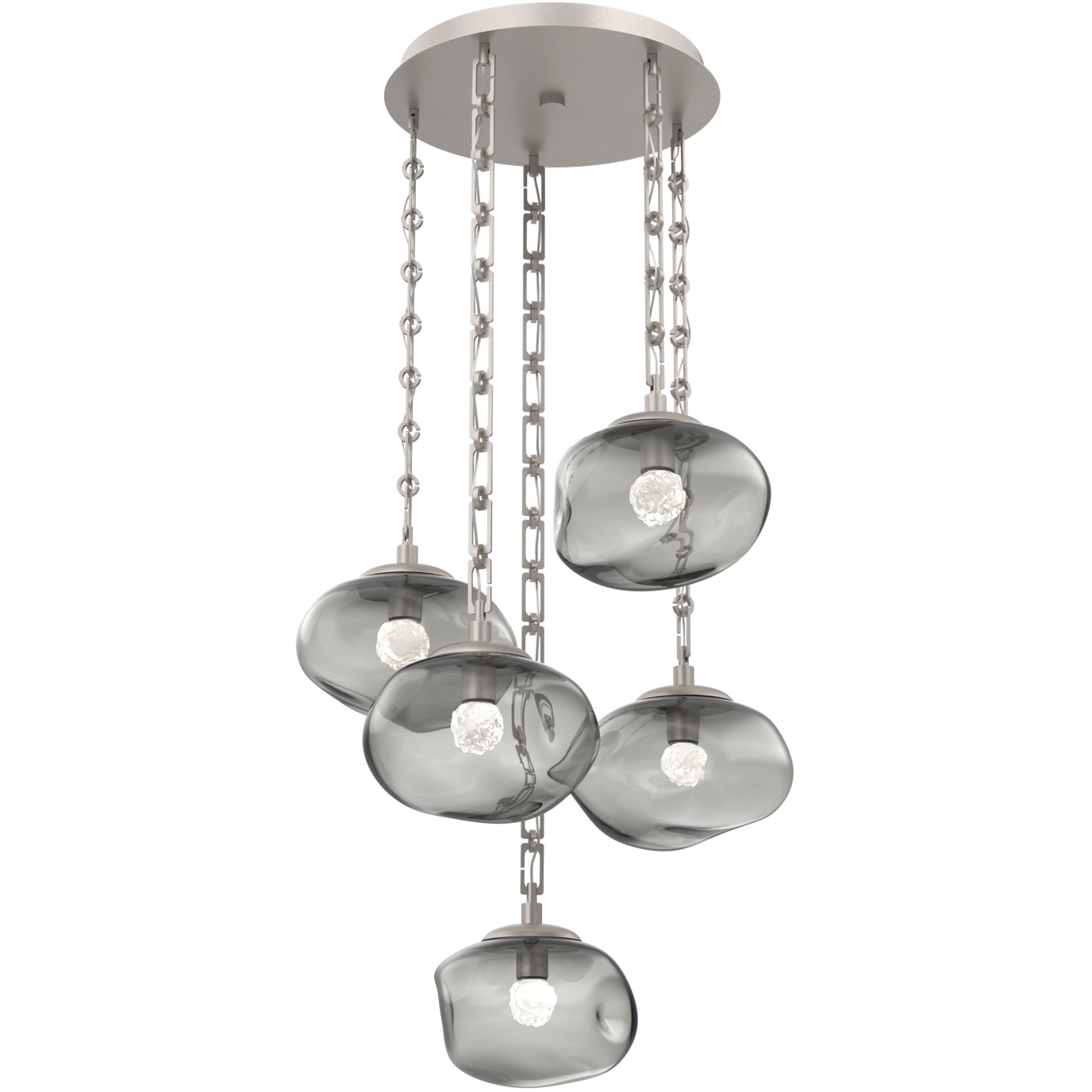 Hammerton Studio CNB0068-05-BS-FS-CH3-L1 Nova LED 24.2 inch Beige ...