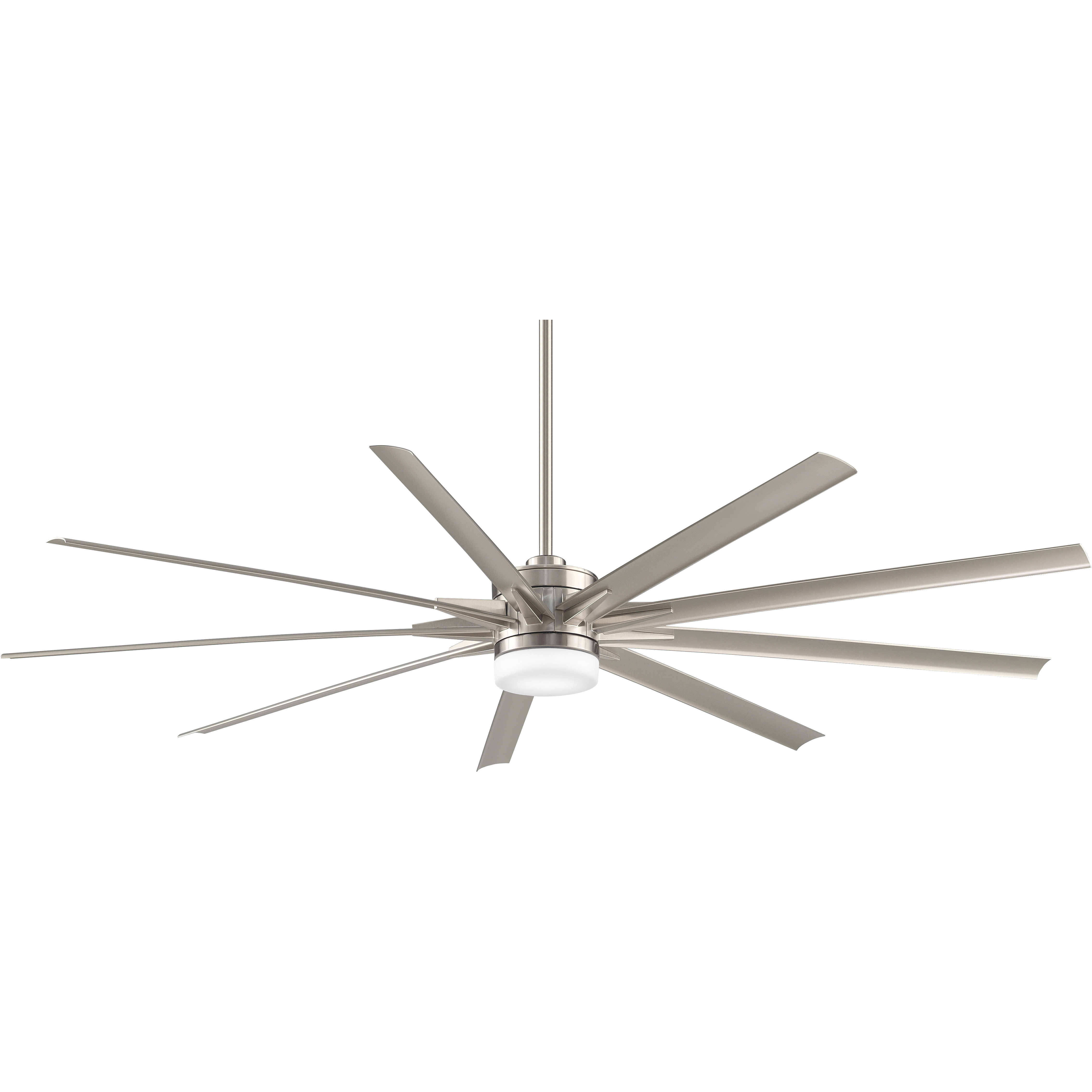 Fanimation FPD8148BN-220 Odyn 84 inch Brushed Nickel Ceiling Fan