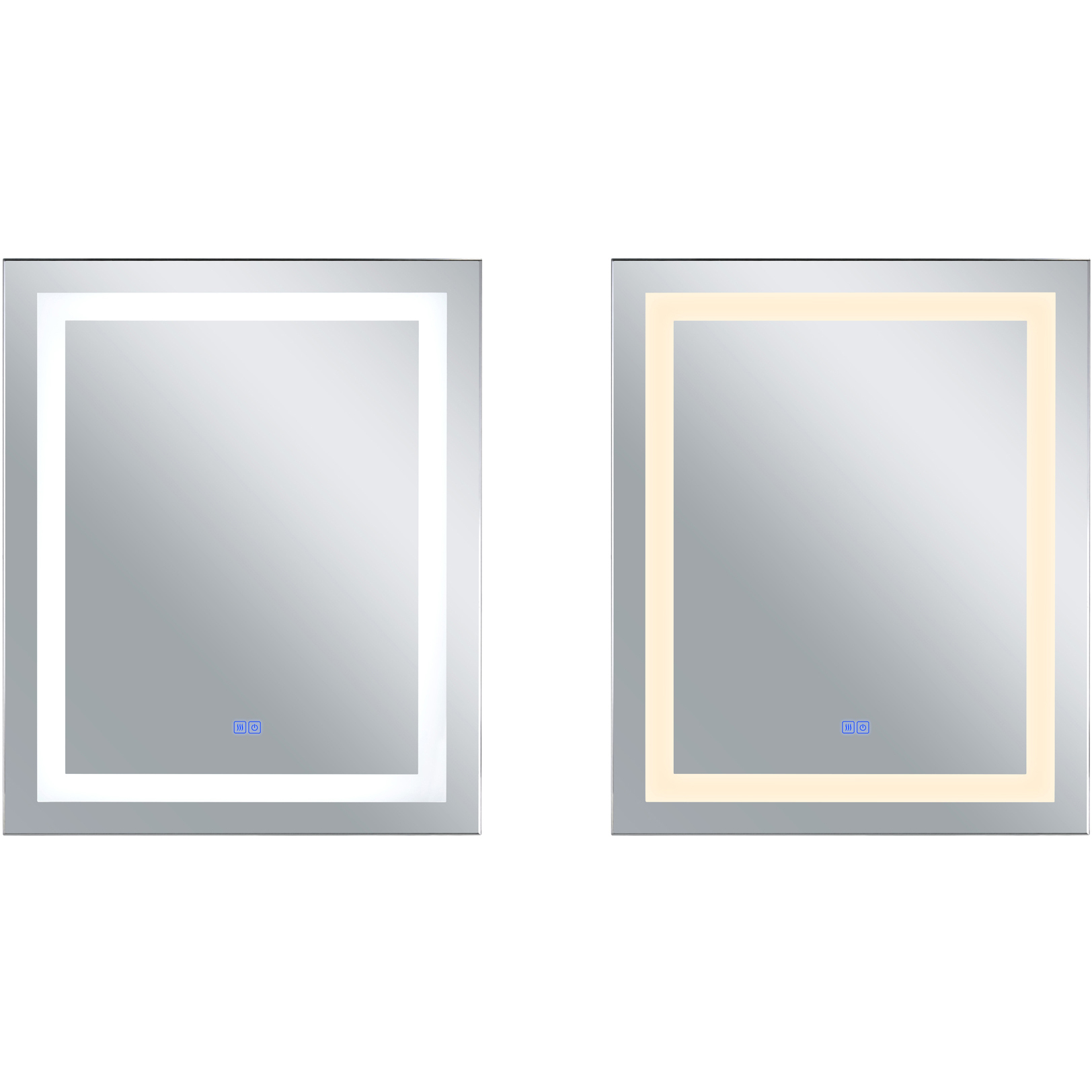 CWI Lighting 1232W30-36-A Abril 36 X 29.5 inch Matte White Mirror ...