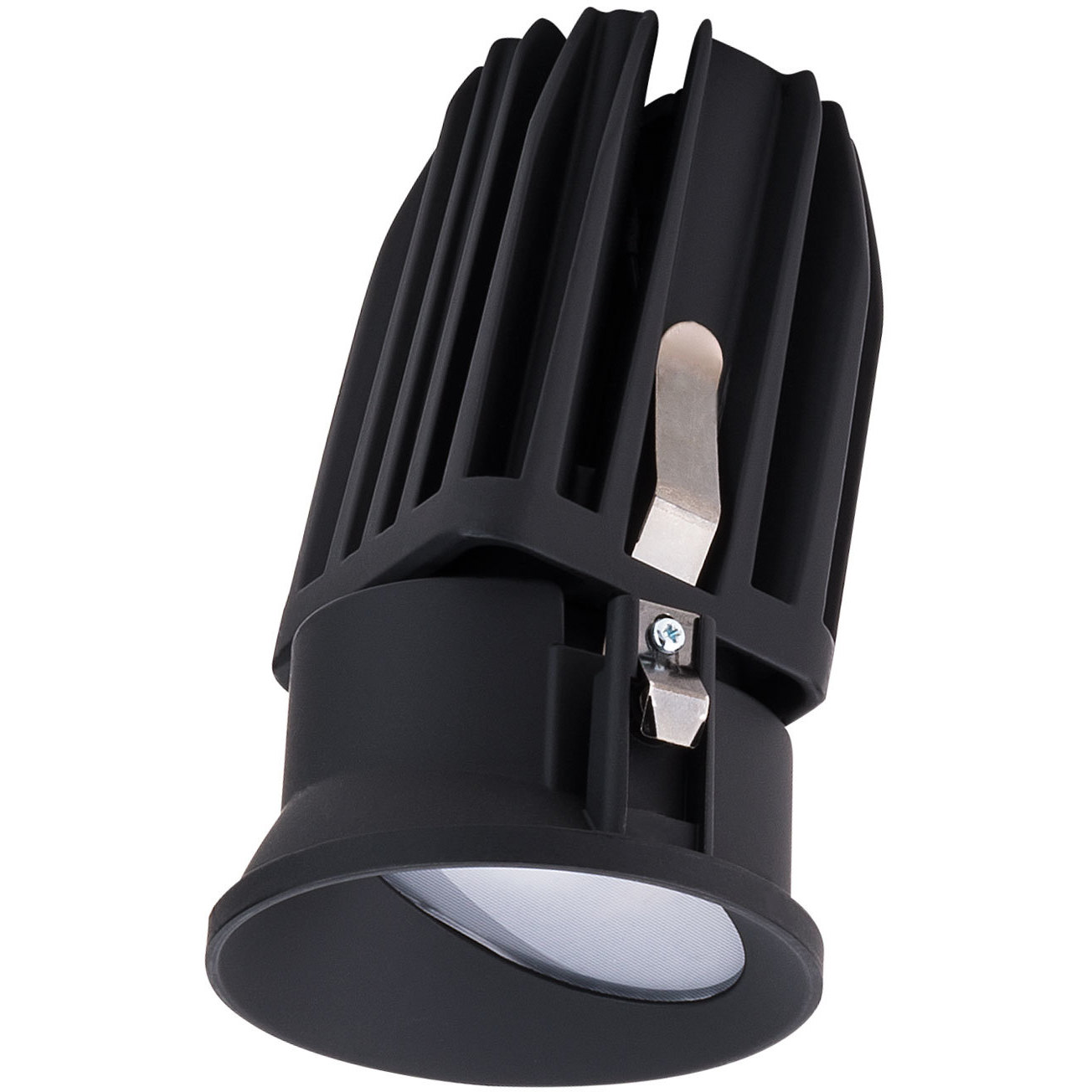 WAC Lighting R2FRWL-935-BK FQ Integrated LED Black Recessed Trim