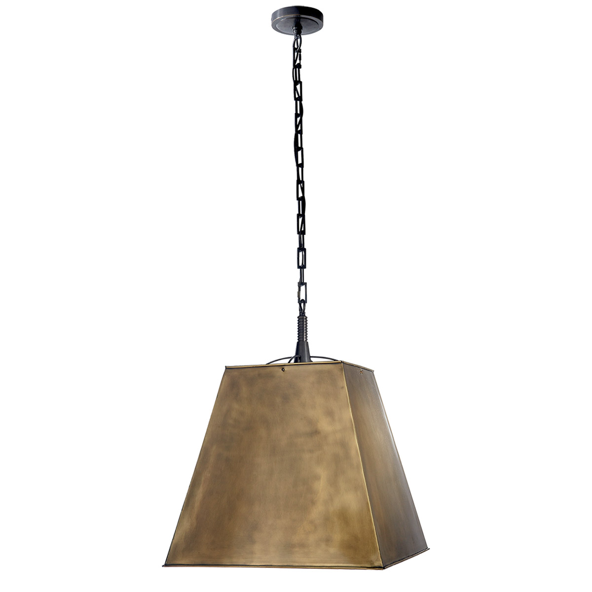 Thomas O'Brien Zack 2 Light 19.5 inch Bronze Hanging Shade Ceiling ...